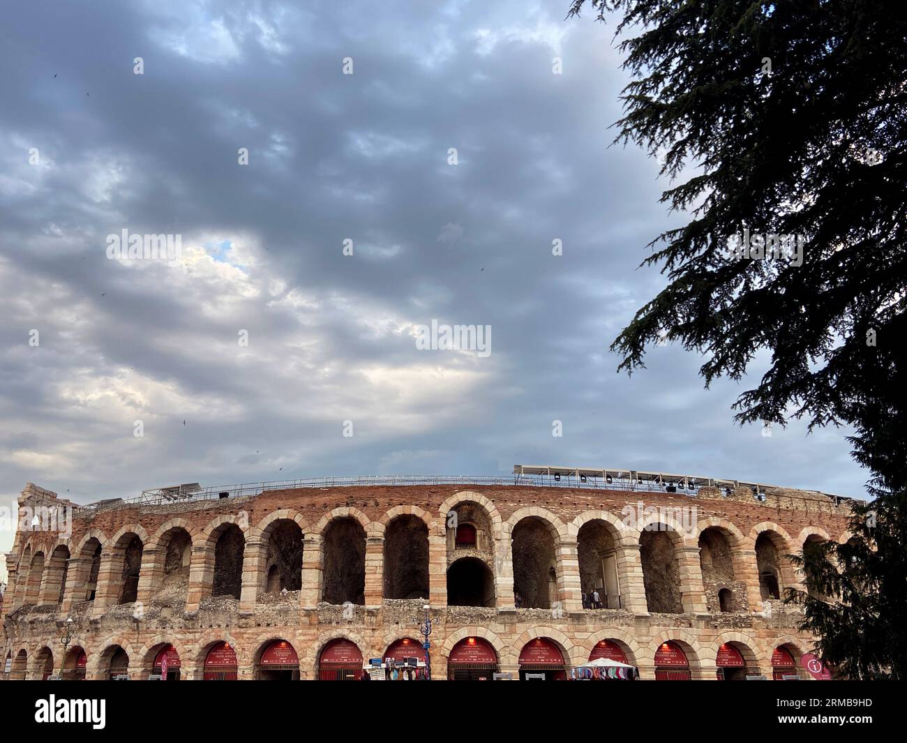 Arena di Verona (amphitheater) in Verona in Italy Stock Photo - Alamy