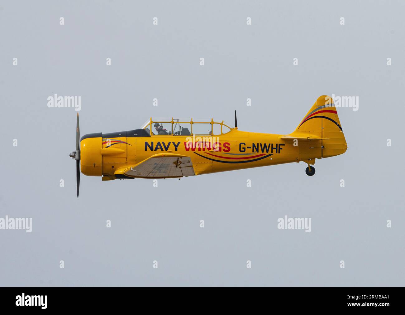 Navy Wings AT 6D Texan with Lieutenant Commander Chris Götke at the ...