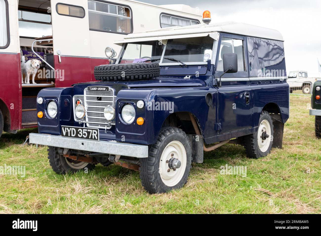 Low Ham.Somerset.United Kingdom.July 23rd 2023.A Series 3 Land Rover ...