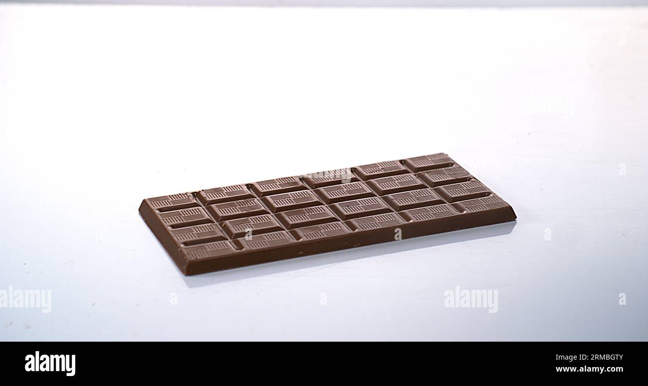 Milk Chocolate tablet Stock Photo - Alamy