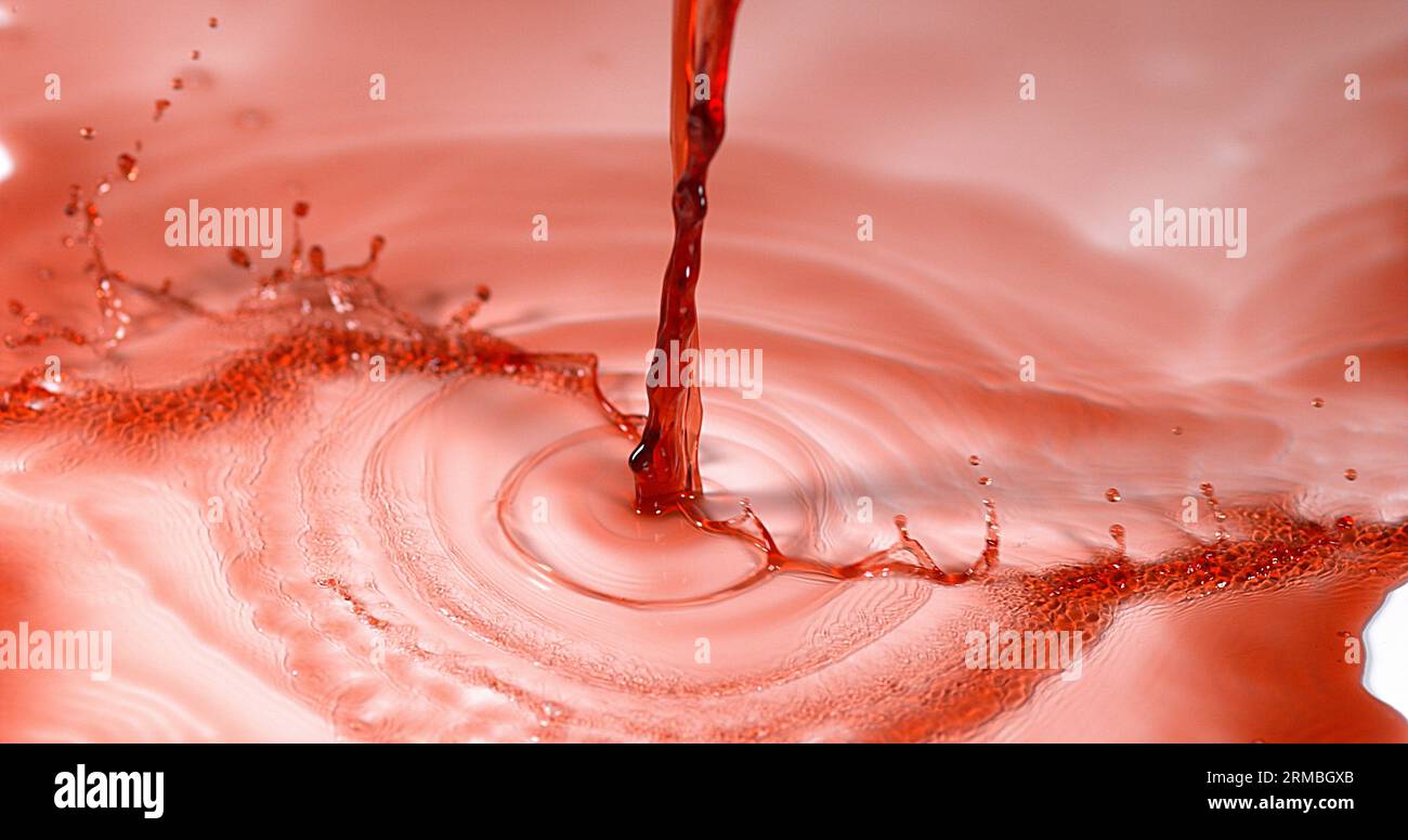 Red wine being poured against hi-res stock photography and images - Alamy