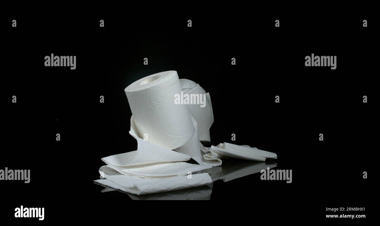 Falling toilet paper hi-res stock photography and images - Alamy