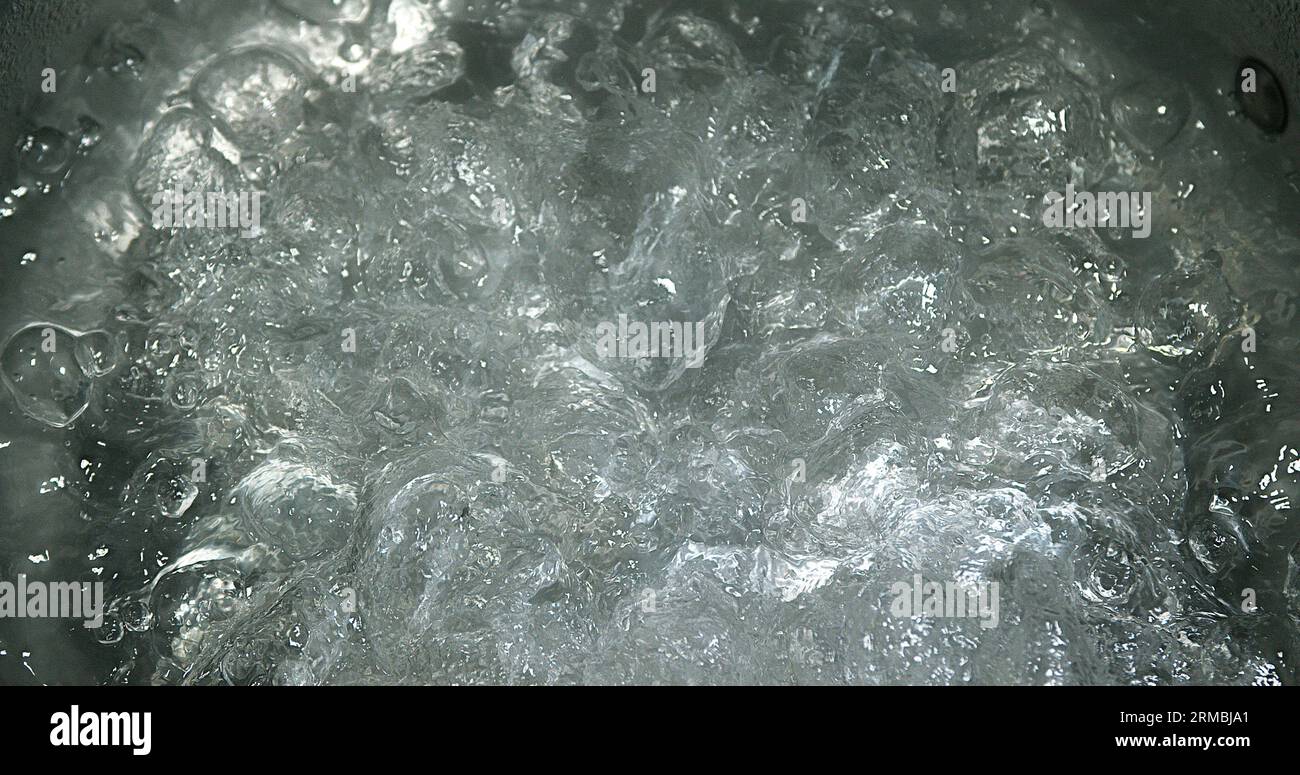 Hot Boiling Water in a saucepan Stock Photo - Alamy