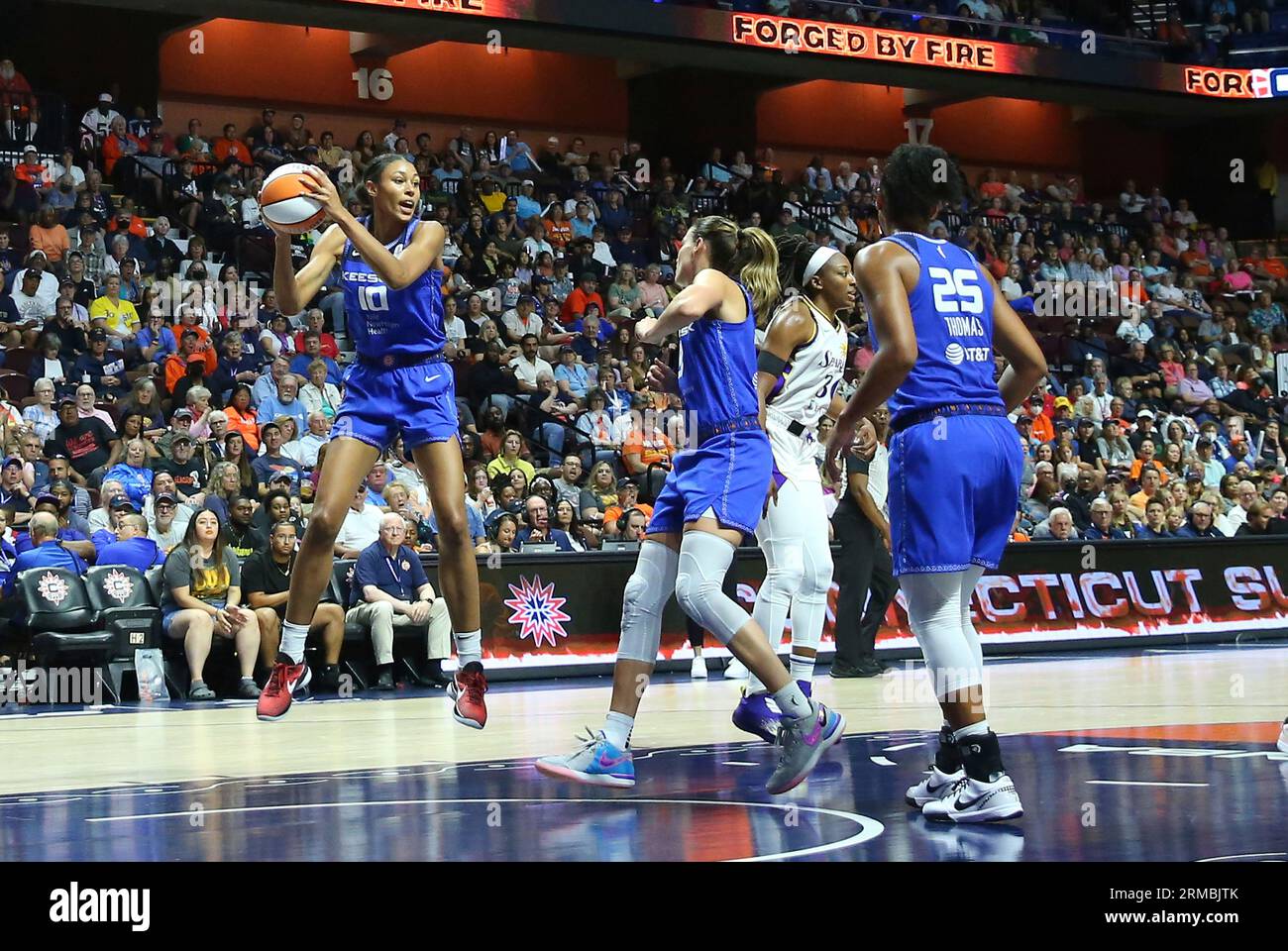 UNCASVILLE, CT - AUGUST 27: Connecticut Sun forward Olivia Nelson-Ododa ...