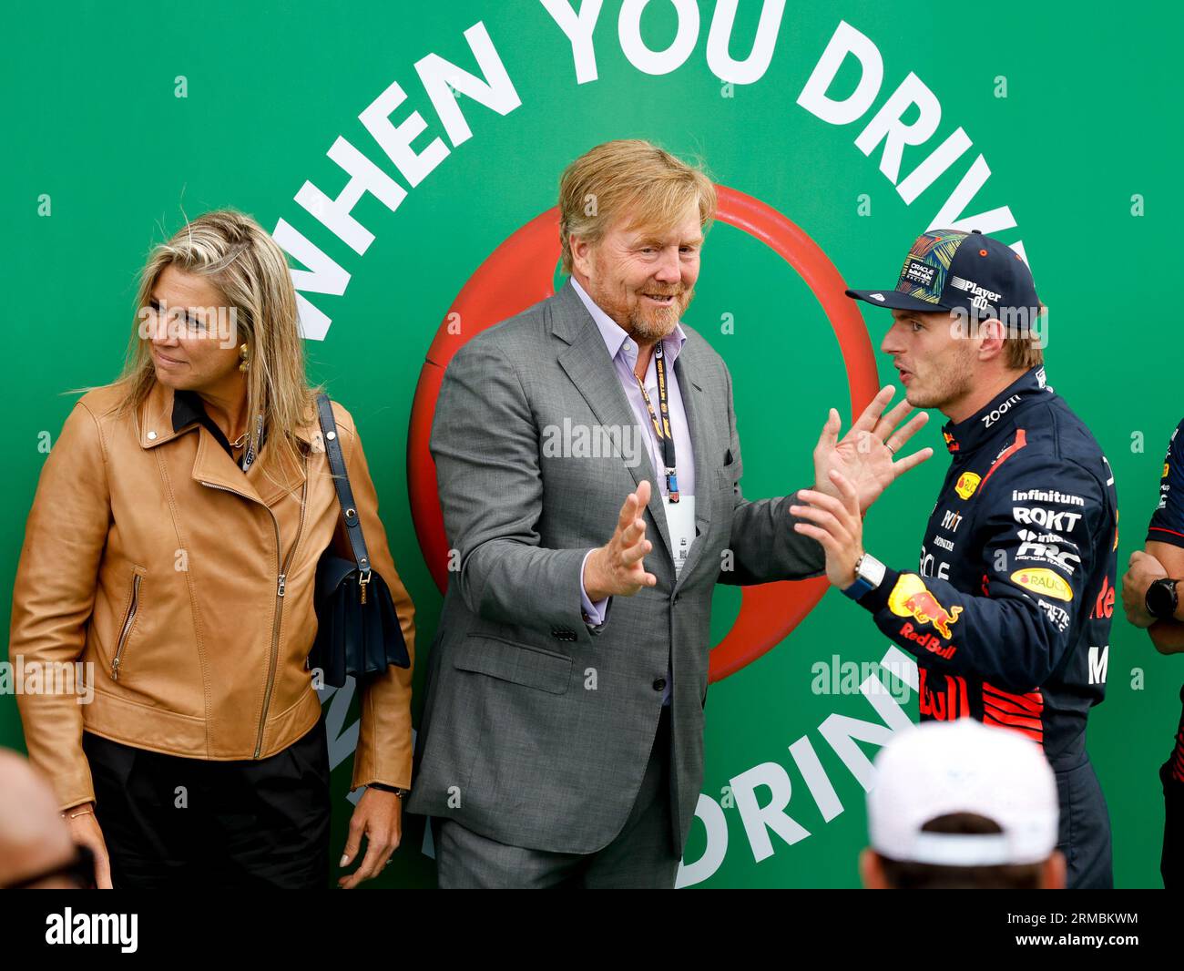 Zandvoort, Netherlands 27/08/2023, Willem-Alexander of the Netherlands ...