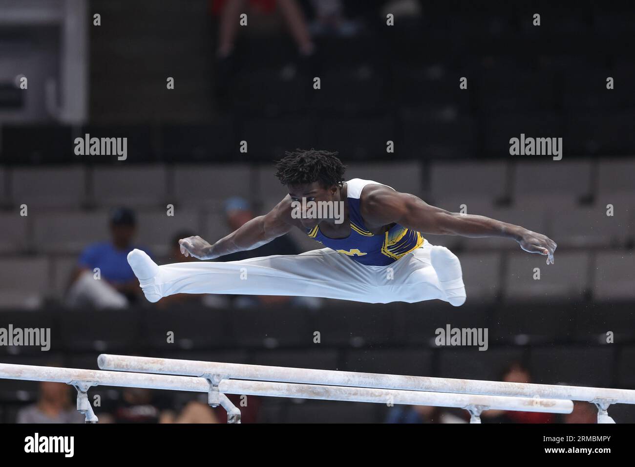 August 26, 2023: Gymnast Frederick Richard during the senior men day 2 ...