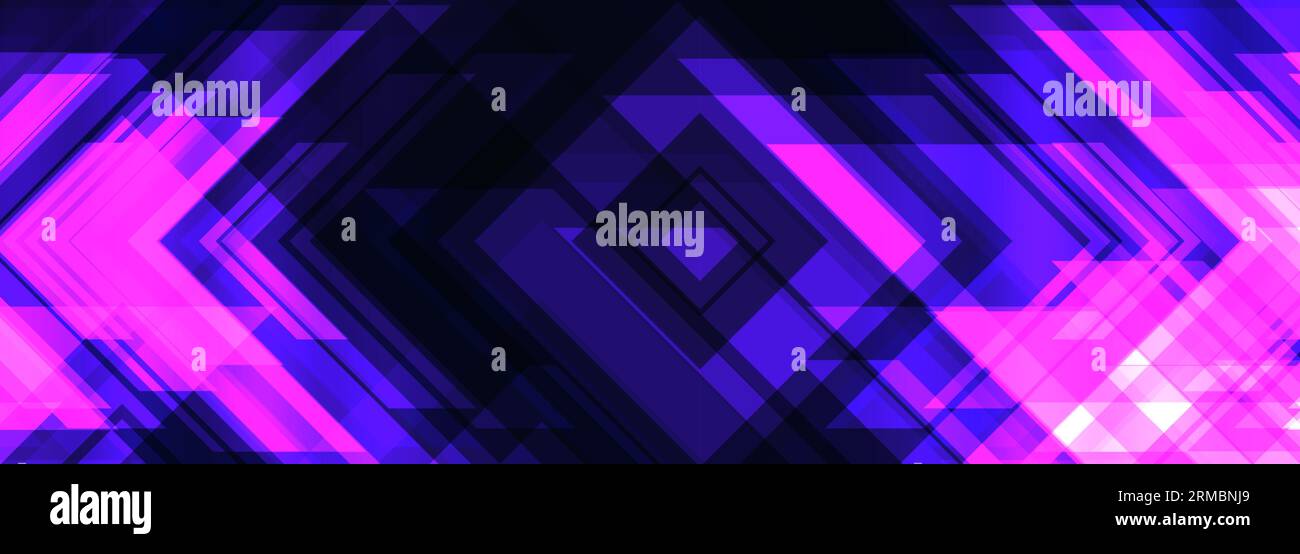 Cyberpunk futuristic dark blue and pink hi tech abstract background ...