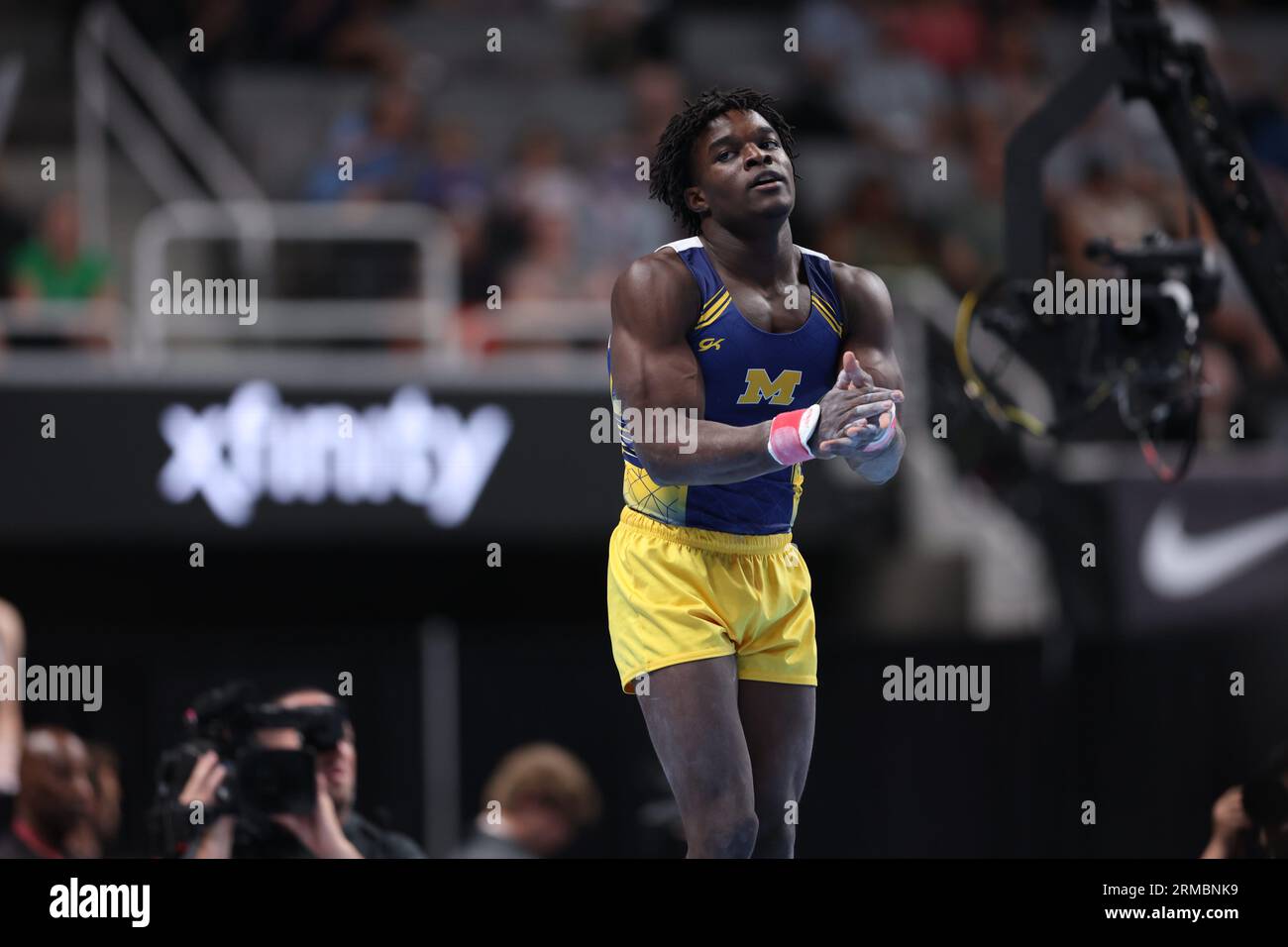 August 26, 2023: Gymnast Frederick Richard during the senior men day 2 ...