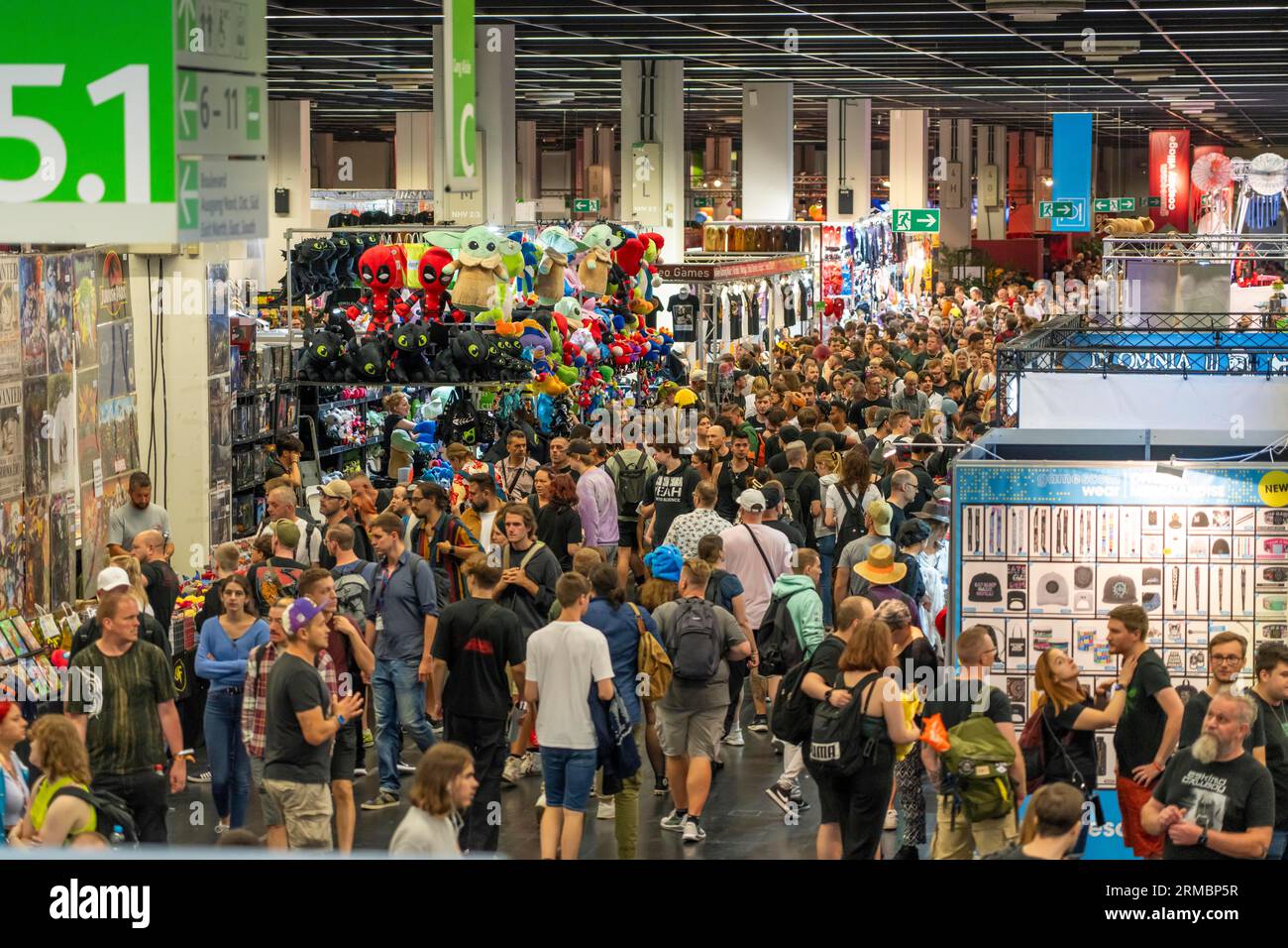 Gamescom, the world's largest trade fair for video and computer games ...