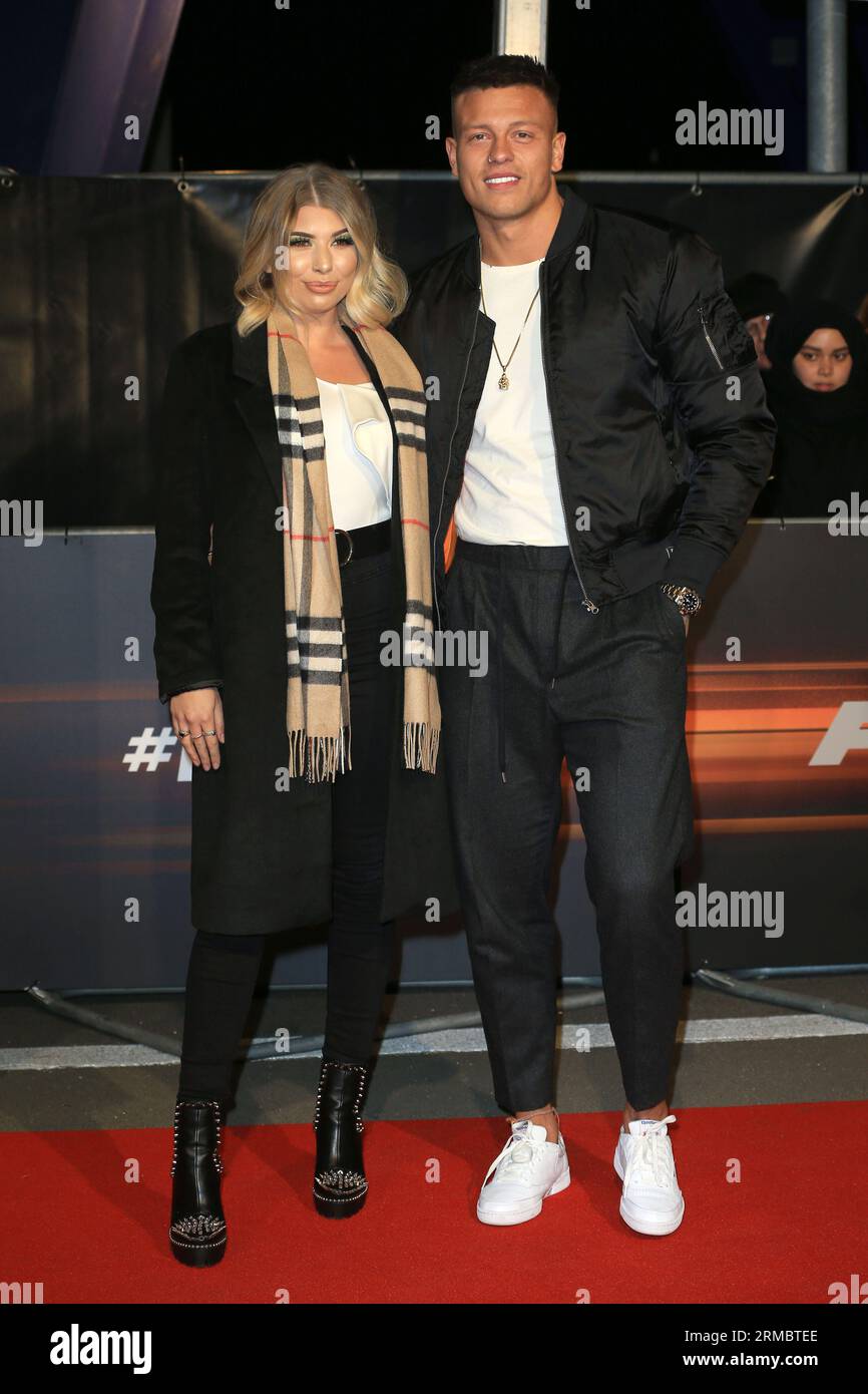 London, UK. 19th Jan, 2018. Olivia Buckland and Alex Bowen attend the ...