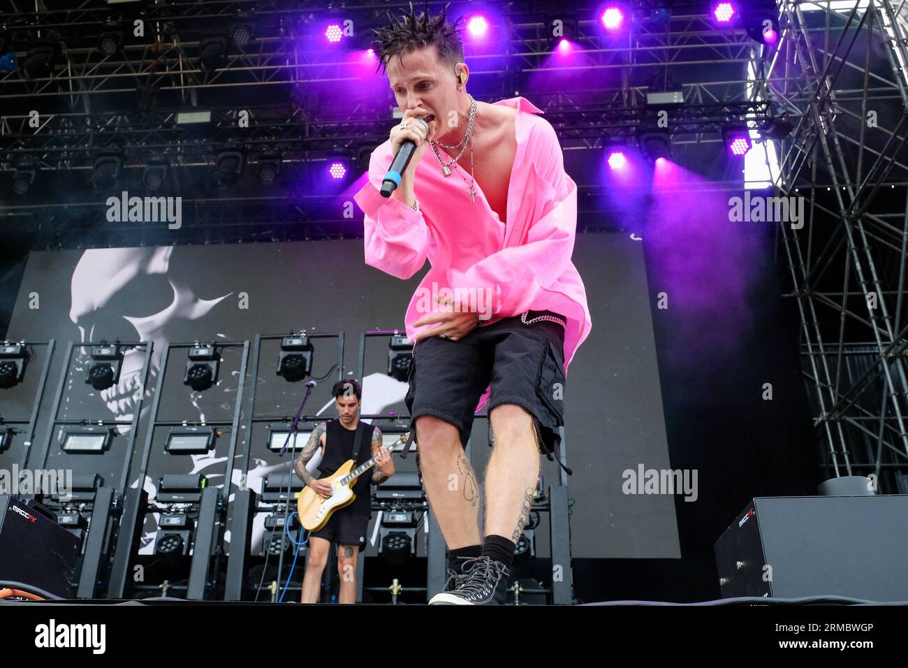 Call Me Karizma, stage name of Morgan Parriott during his live performs ...