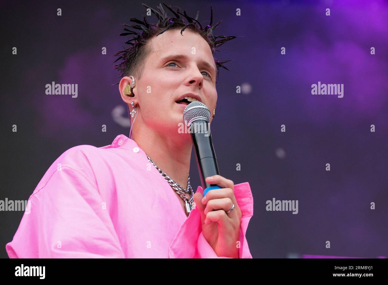 August 26, 2023, Romano d'Ezzelino, Italy: Call Me Karizma, stage name ...