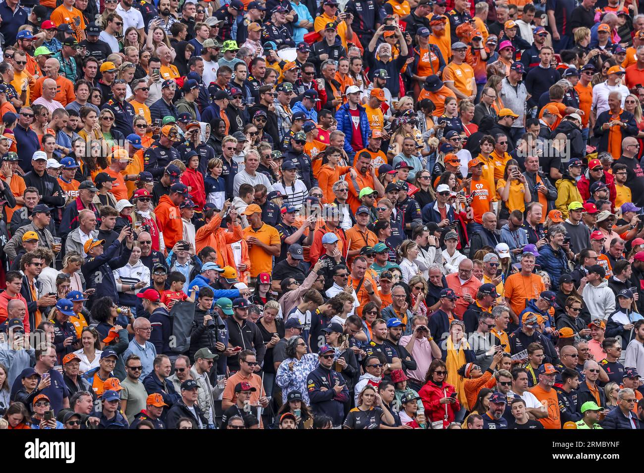 Zandvoort, Netherlands 27/08/2023, spectators, fans, during the 2023 ...