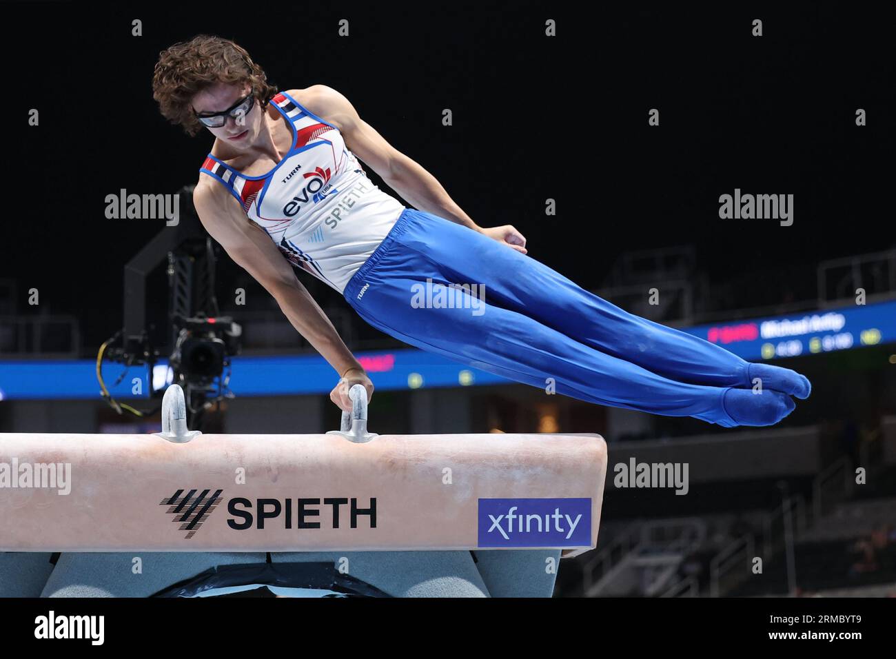 August 26, 2023: World champion gymnast Steven Nedoroscik during the ...
