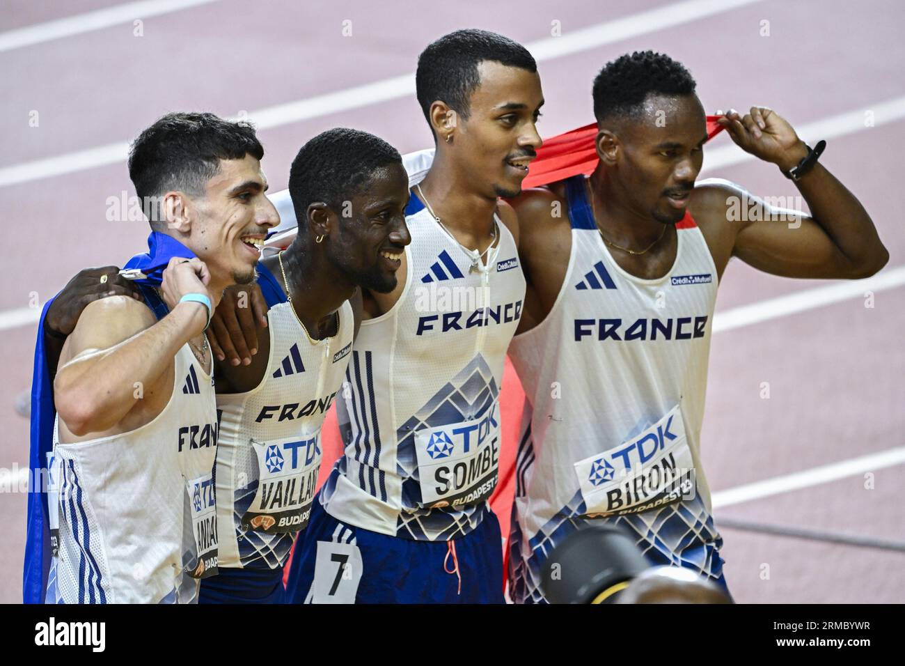 Budapest, Hungary. 27th Aug, 2023. French Teo Andant, French Ludvy ...