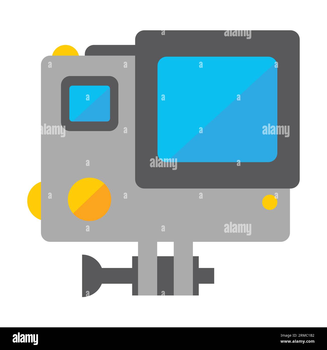 Filming with mobile Stock Vector Images - Alamy