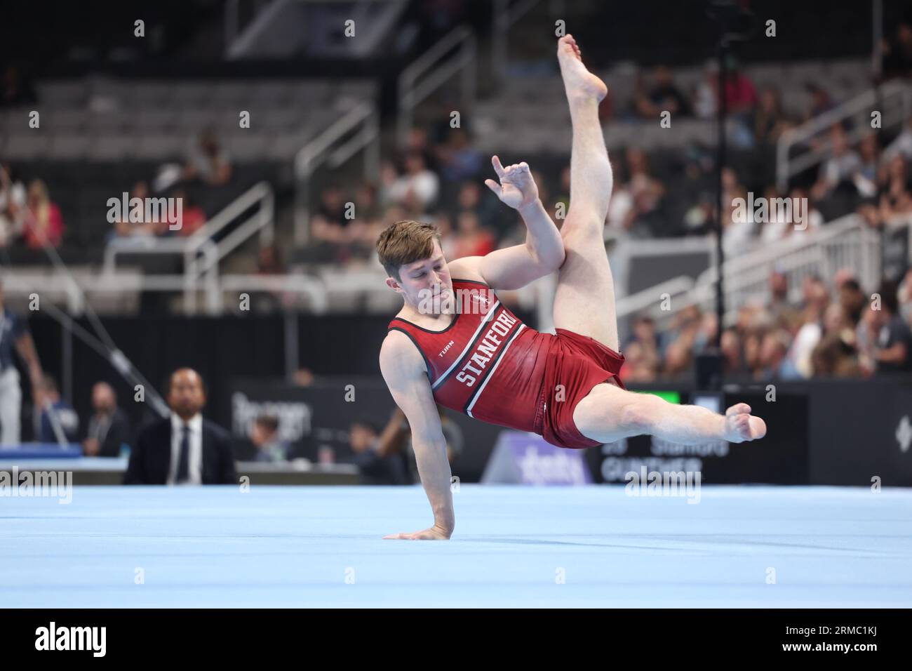 August 26, 2023: Gymnast Ian Gunther during the senior men day 2 ...