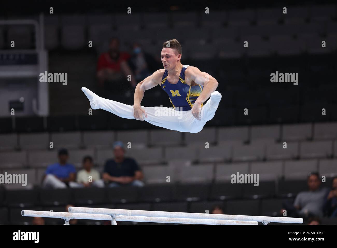 August 26, 2023: Gymnast Paul Juda during the senior men day 2 ...