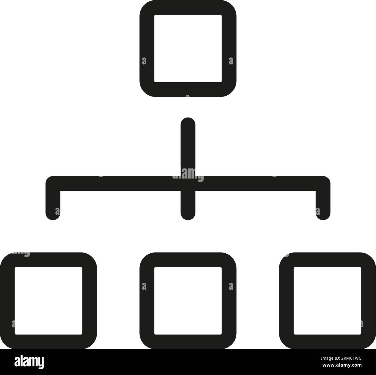 Tree Chart Icon Stock Vector Image And Art Alamy 