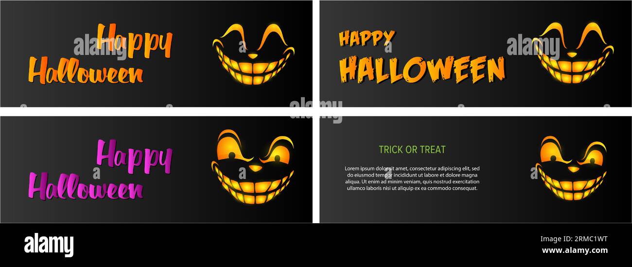 Evil grin text Stock Vector Images - Alamy