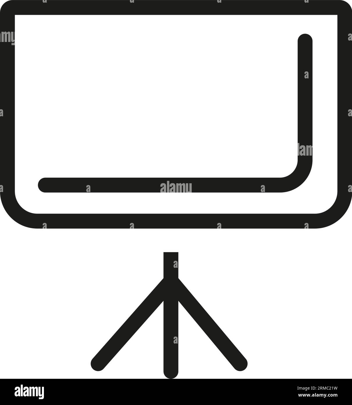 Projection screen for presentation icon Stock Vector Image & Art - Alamy