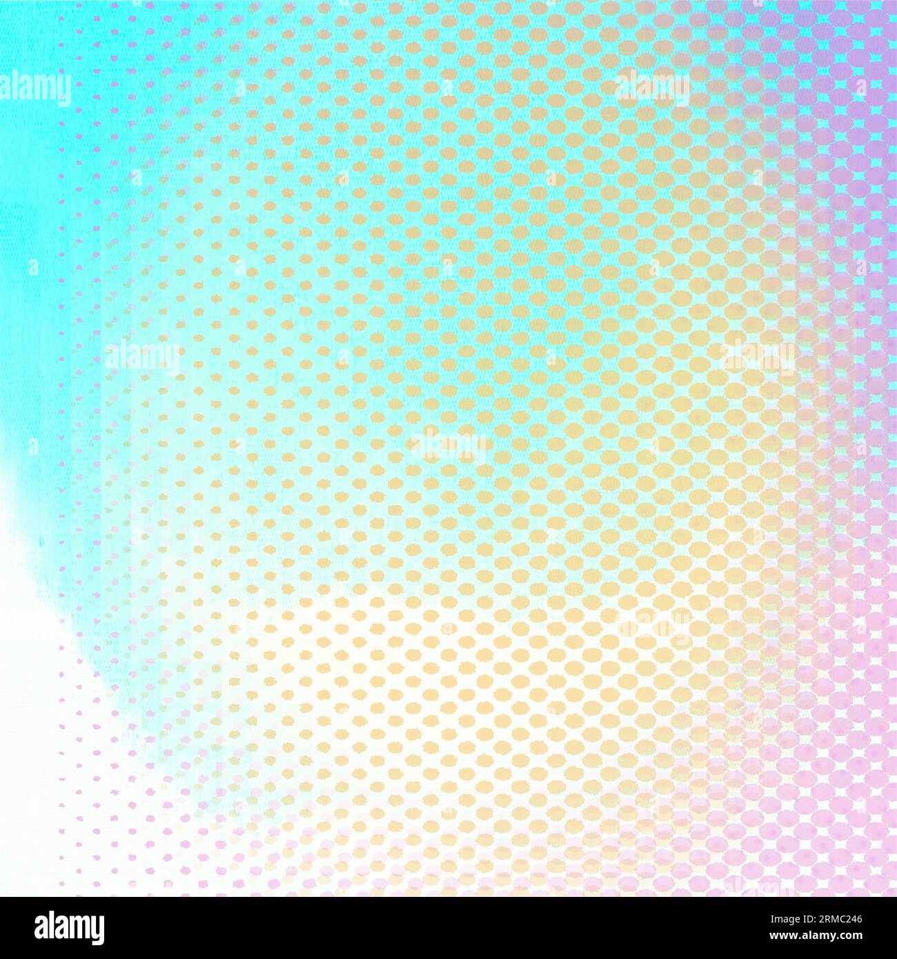 Blue dots gradient plain square background illustration. Backdrop ...