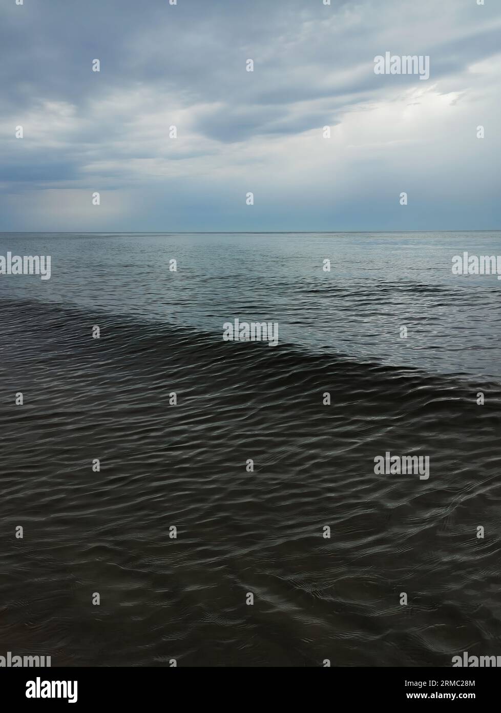 calm sea and dark sky – vertical sea wallpaper Stock Photo - Alamy