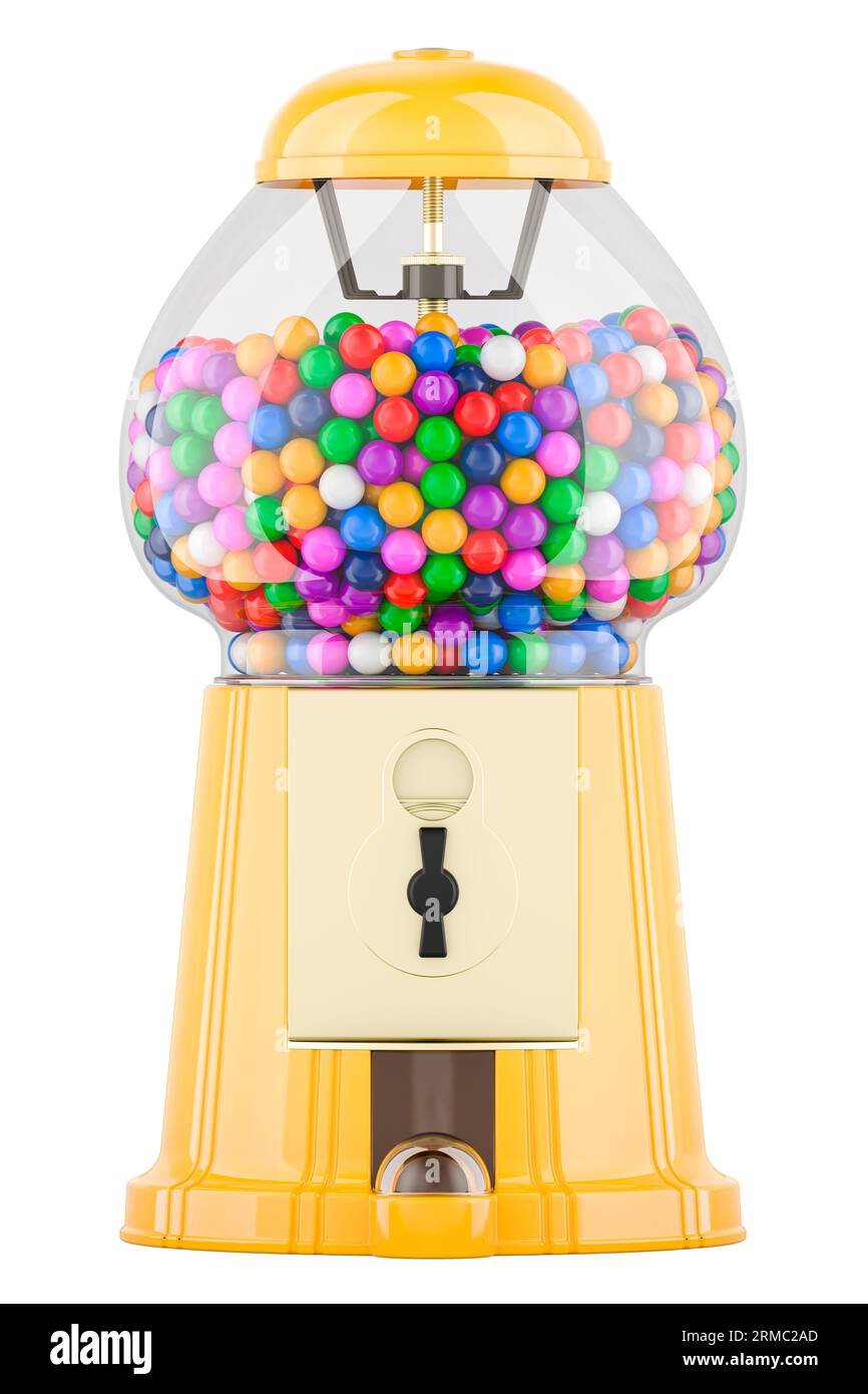 Chewing gum dispenser Cut Out Stock Images & Pictures - Alamy
