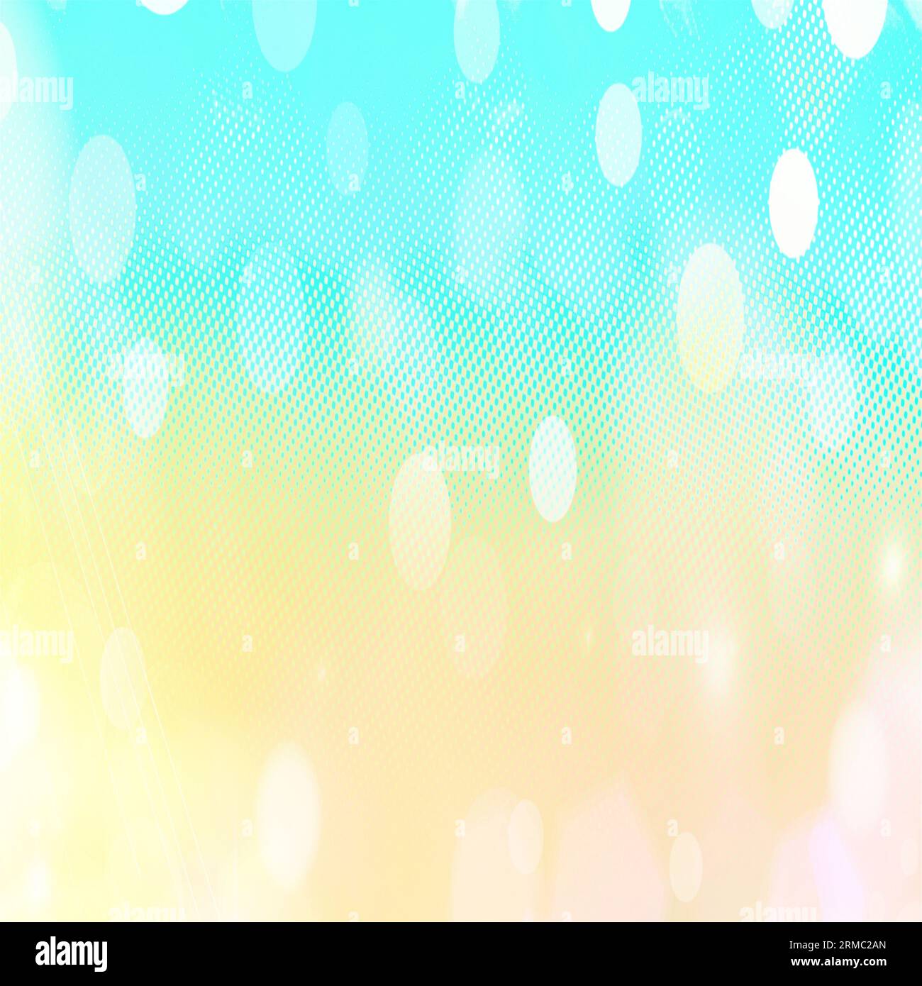 Nice light blue bokeh square background and illustration. Backdrop ...