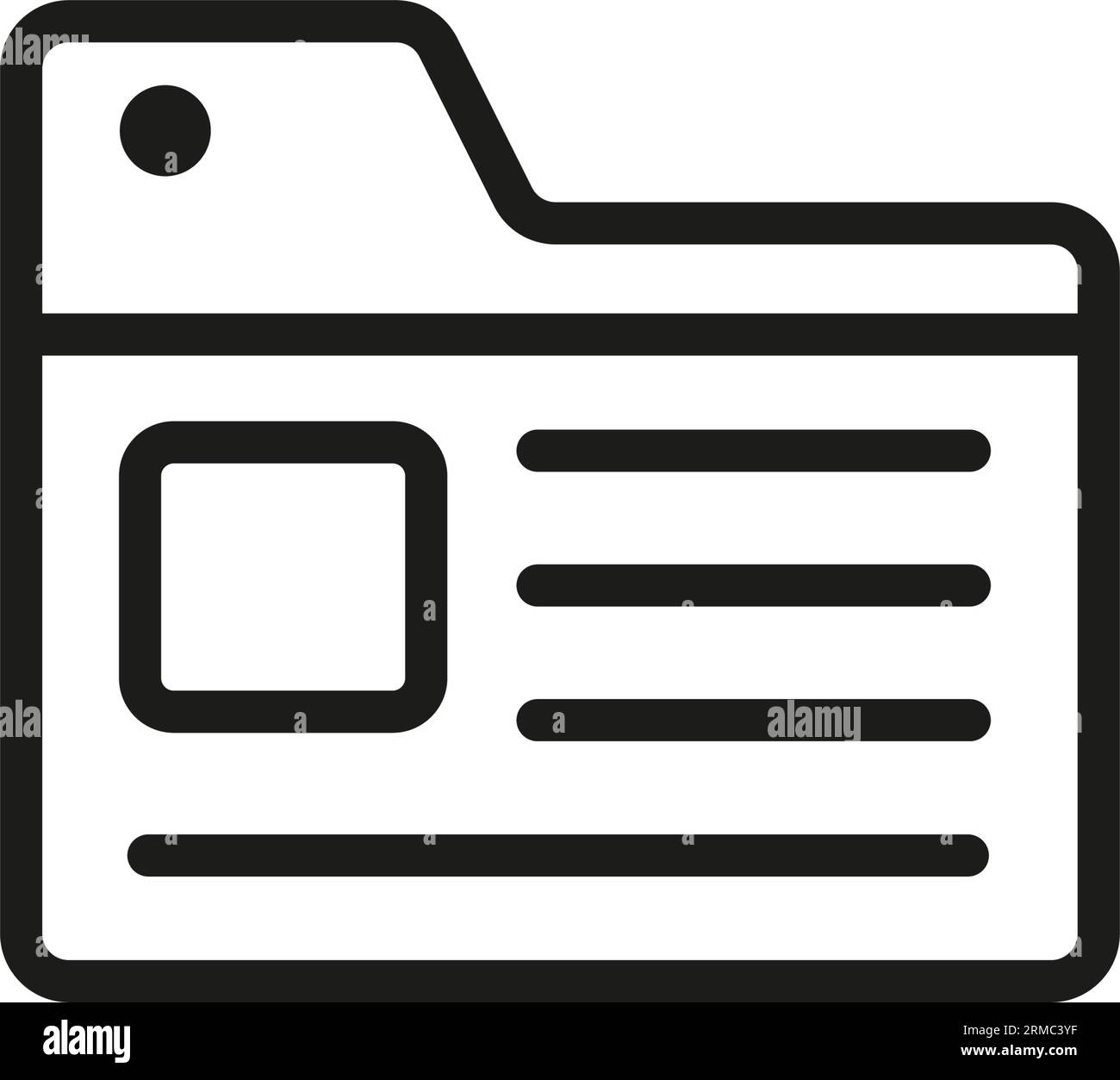 Archival folder icon Stock Vector Image & Art - Alamy
