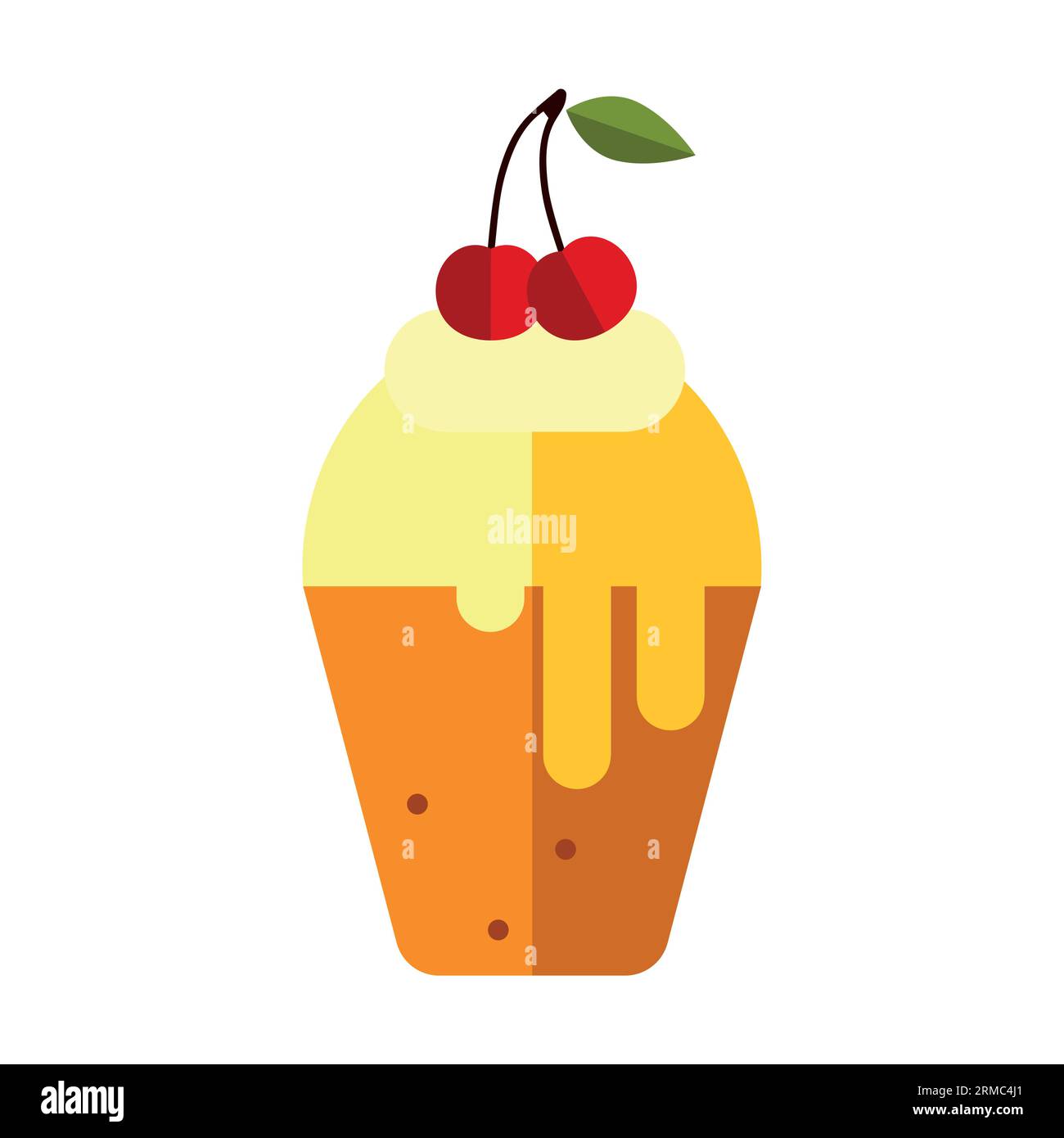 Glazed cherry Stock Vector Images - Alamy