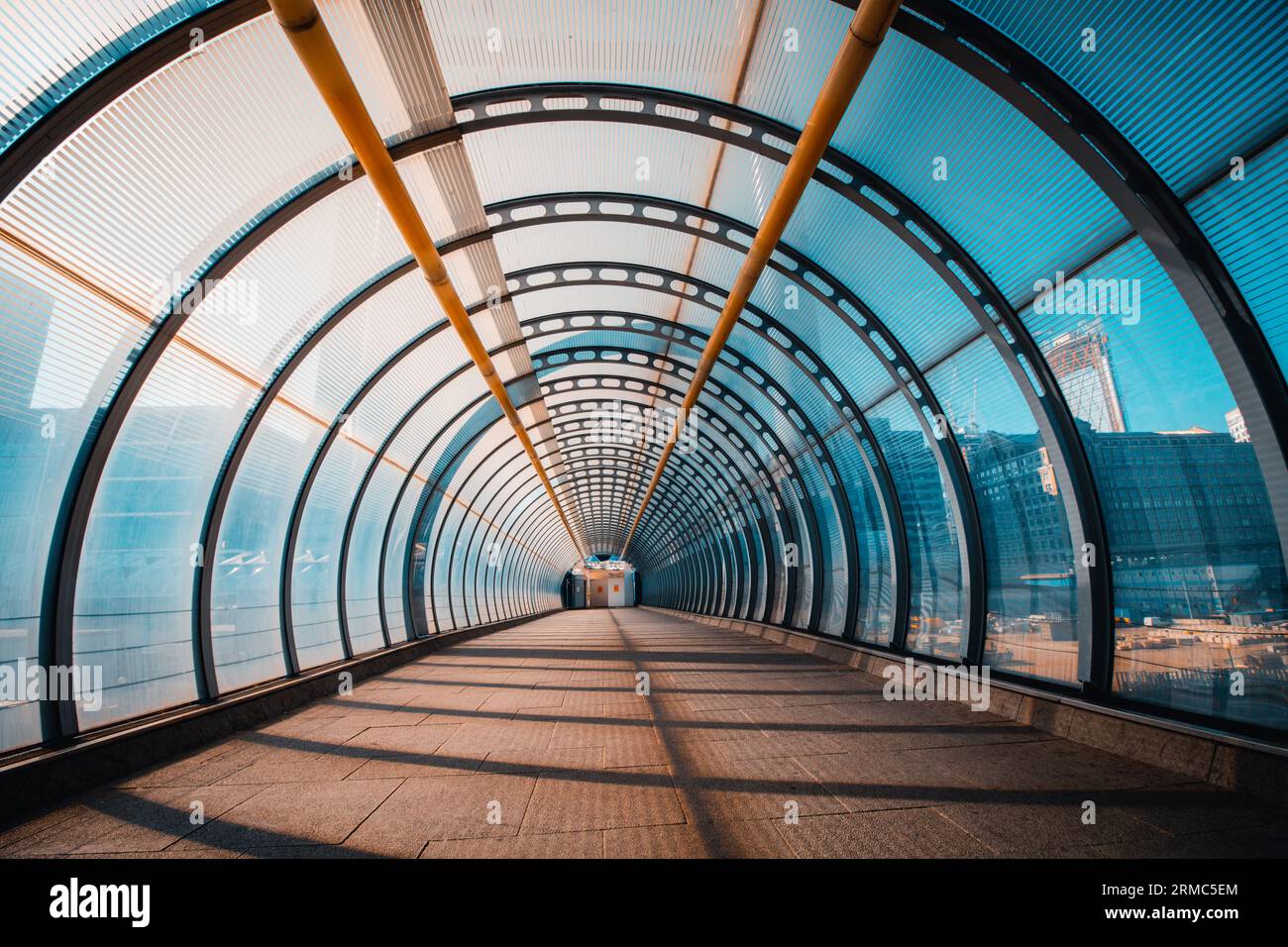 Digital futuristic energy tunnel travel hi-res stock photography and images - Alamy