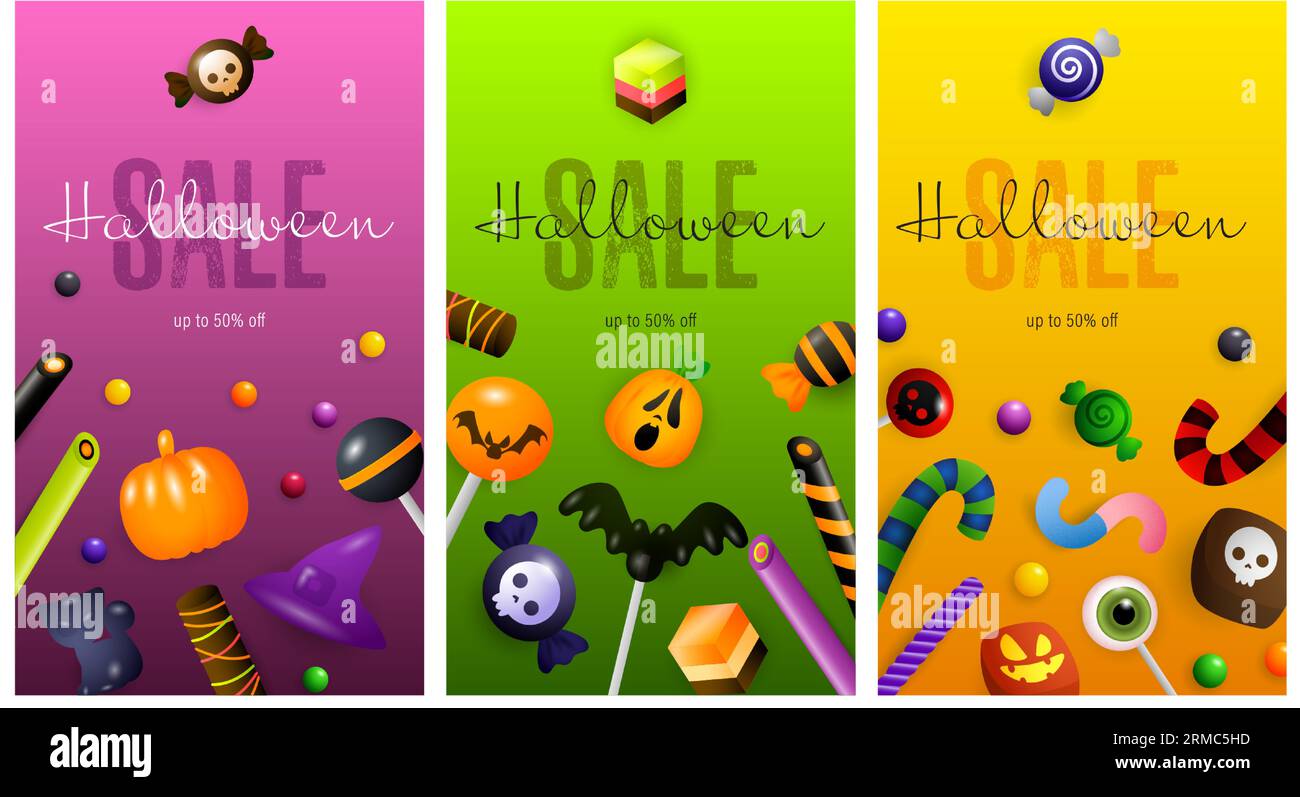 Banner web pink halloween Cut Out Stock Images & Pictures - Alamy