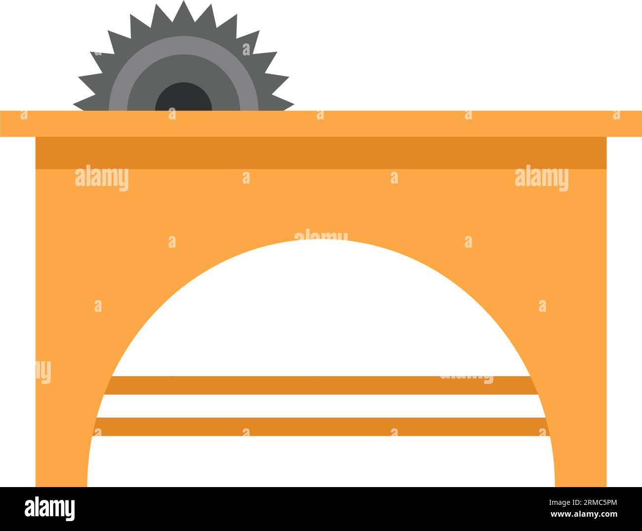 Saw table vector icon Stock Vector Image & Art - Alamy