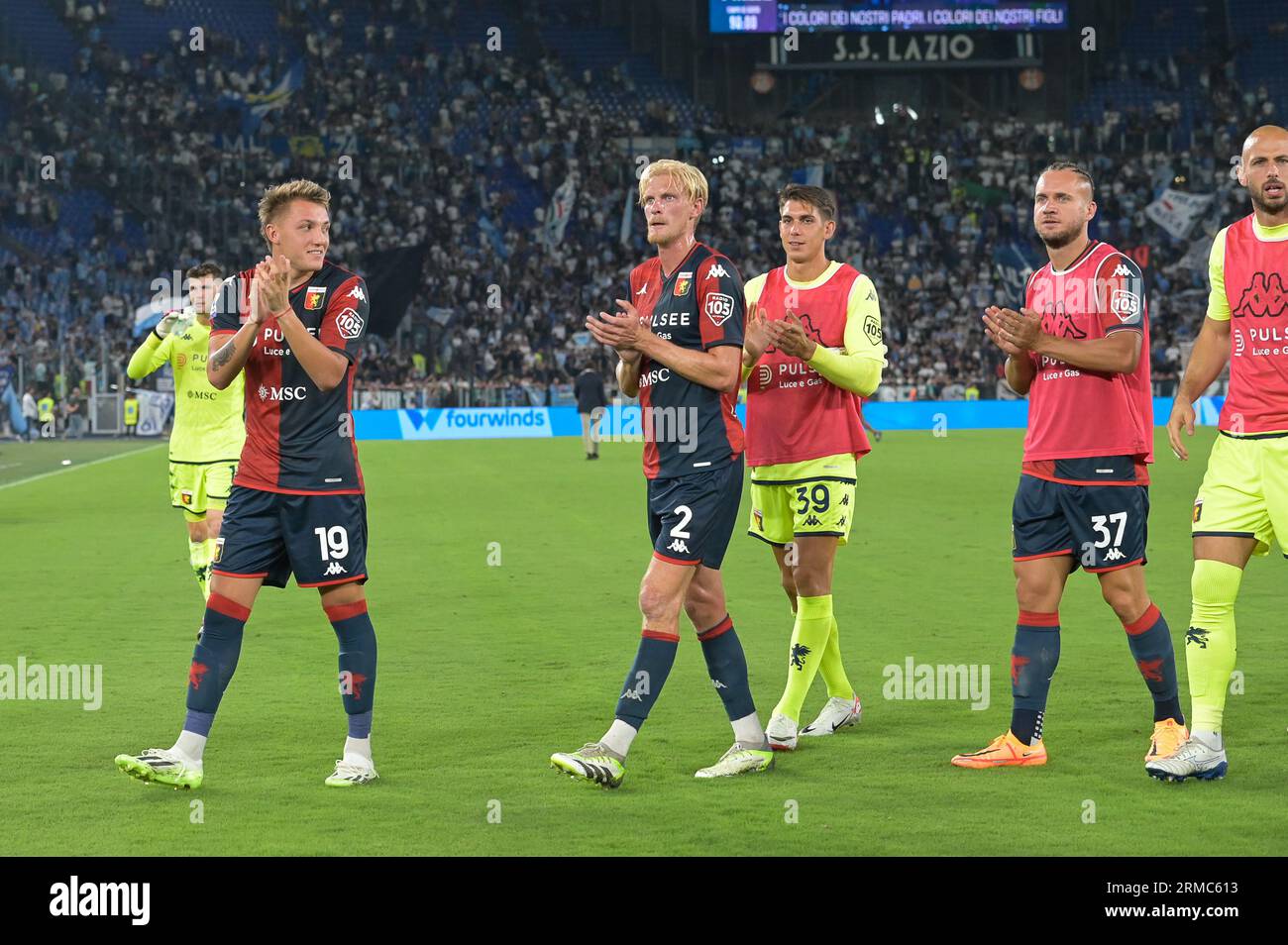 Genoa cfc celebrate hi-res stock photography and images - Alamy
