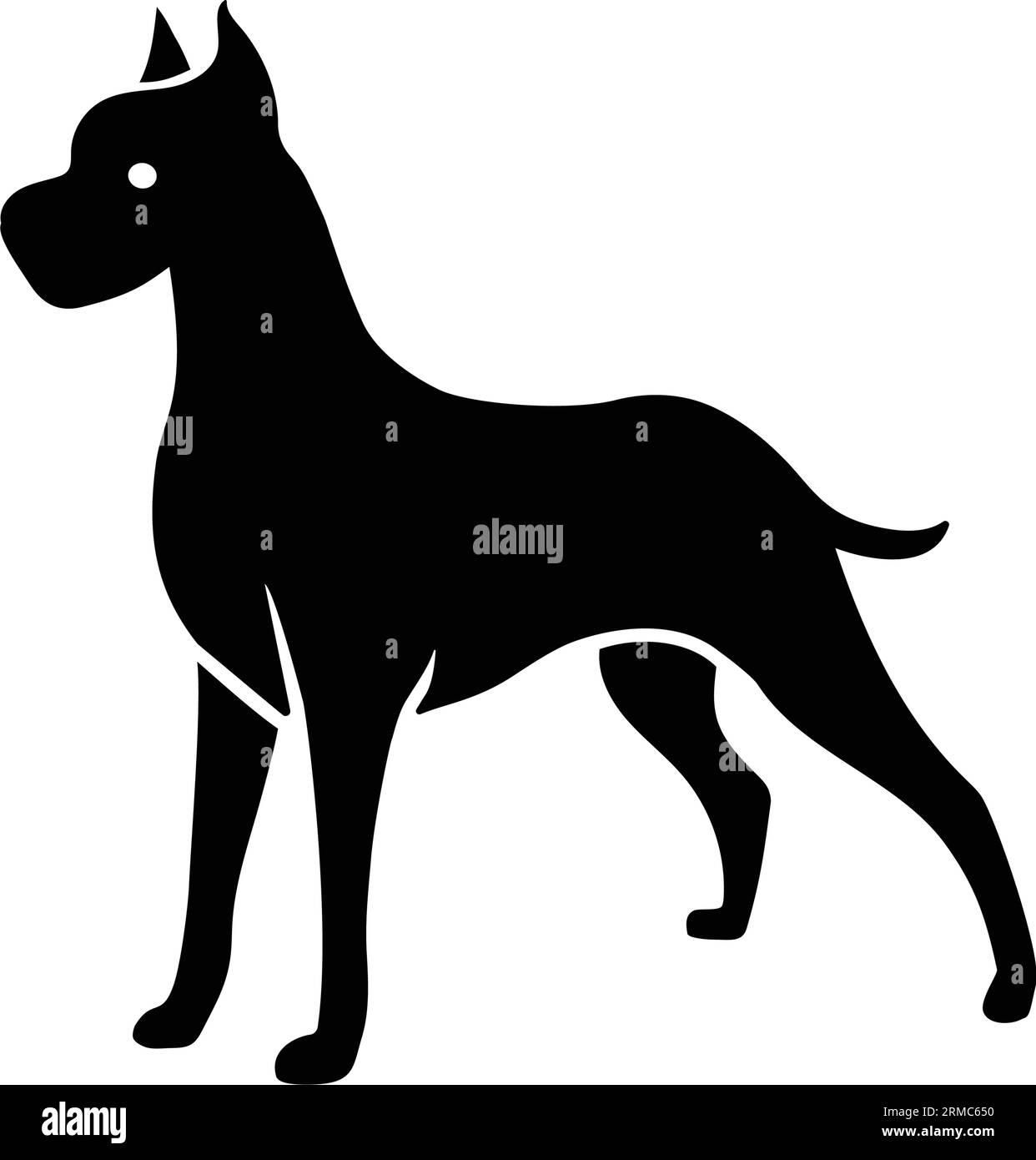Great Dane dog icon Stock Vector Image & Art - Alamy