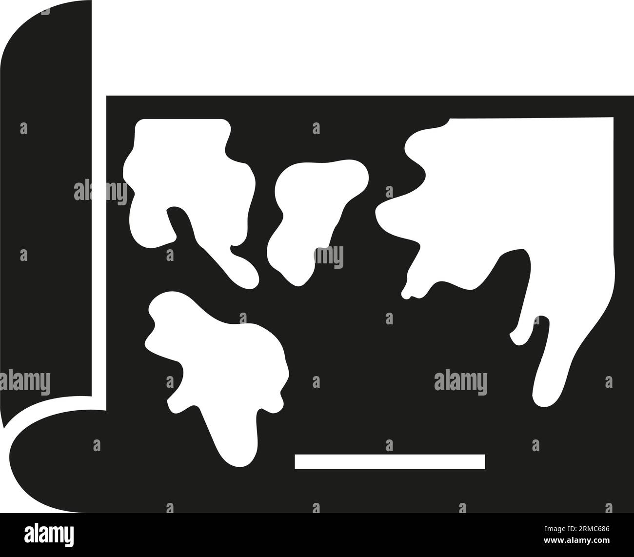 World map simple icon Stock Vector Image & Art - Alamy