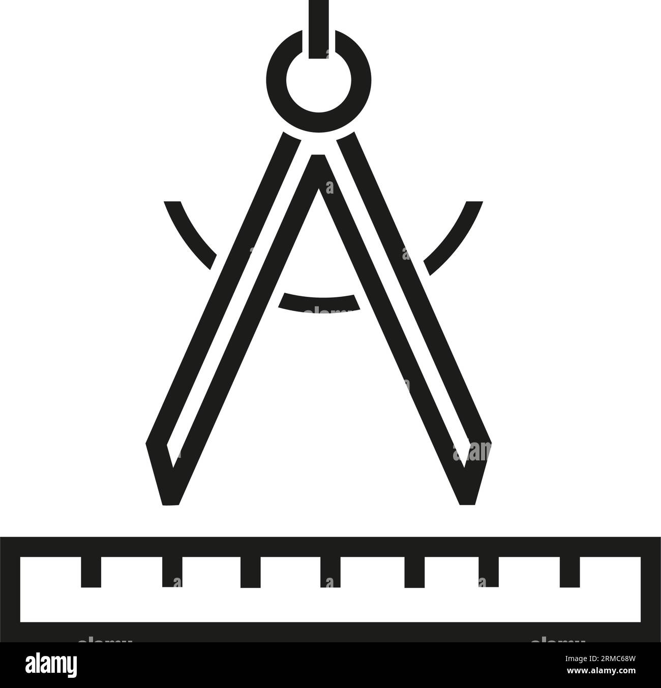 Simple ruler hi-res stock photography and images - Alamy