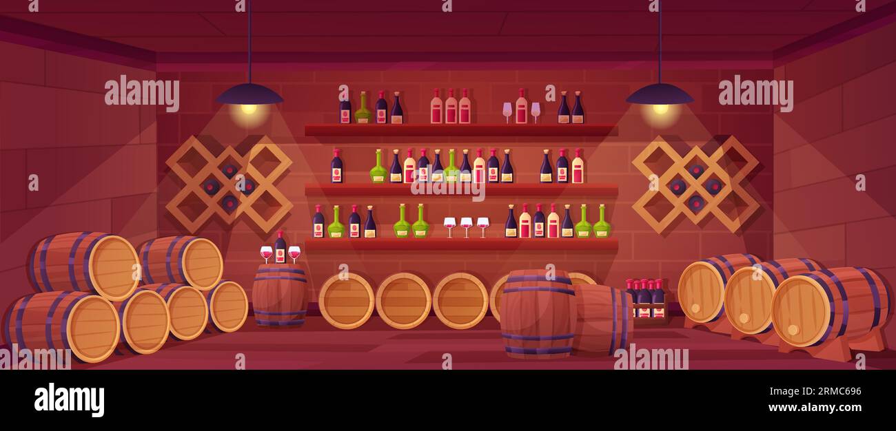 Wine Cellar Background