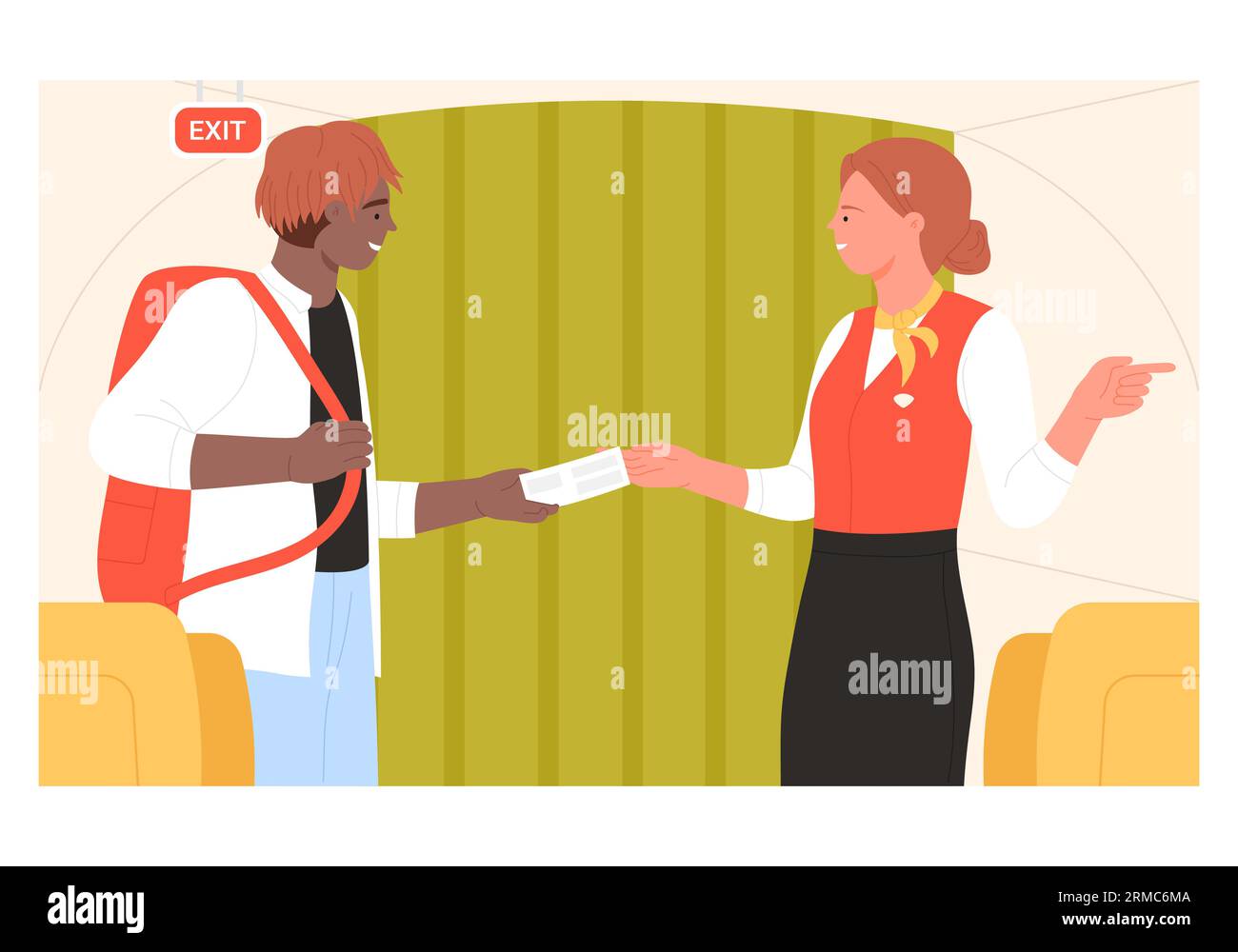 Airport security cabin crew hi-res stock photography and images - Alamy