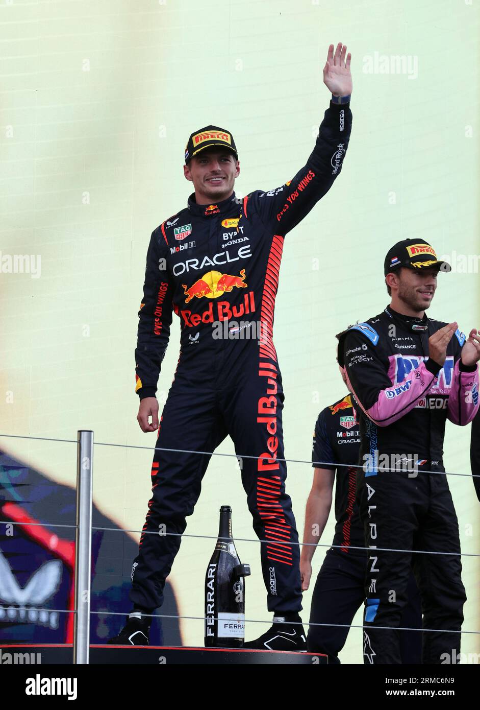 Das podium max verstappen hi-res stock photography and images - Alamy