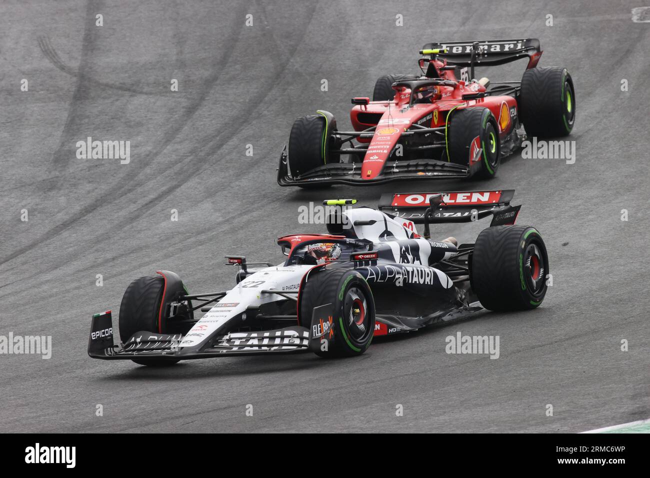 Ferrari yuki tsunoda hi-res stock photography and images - Alamy