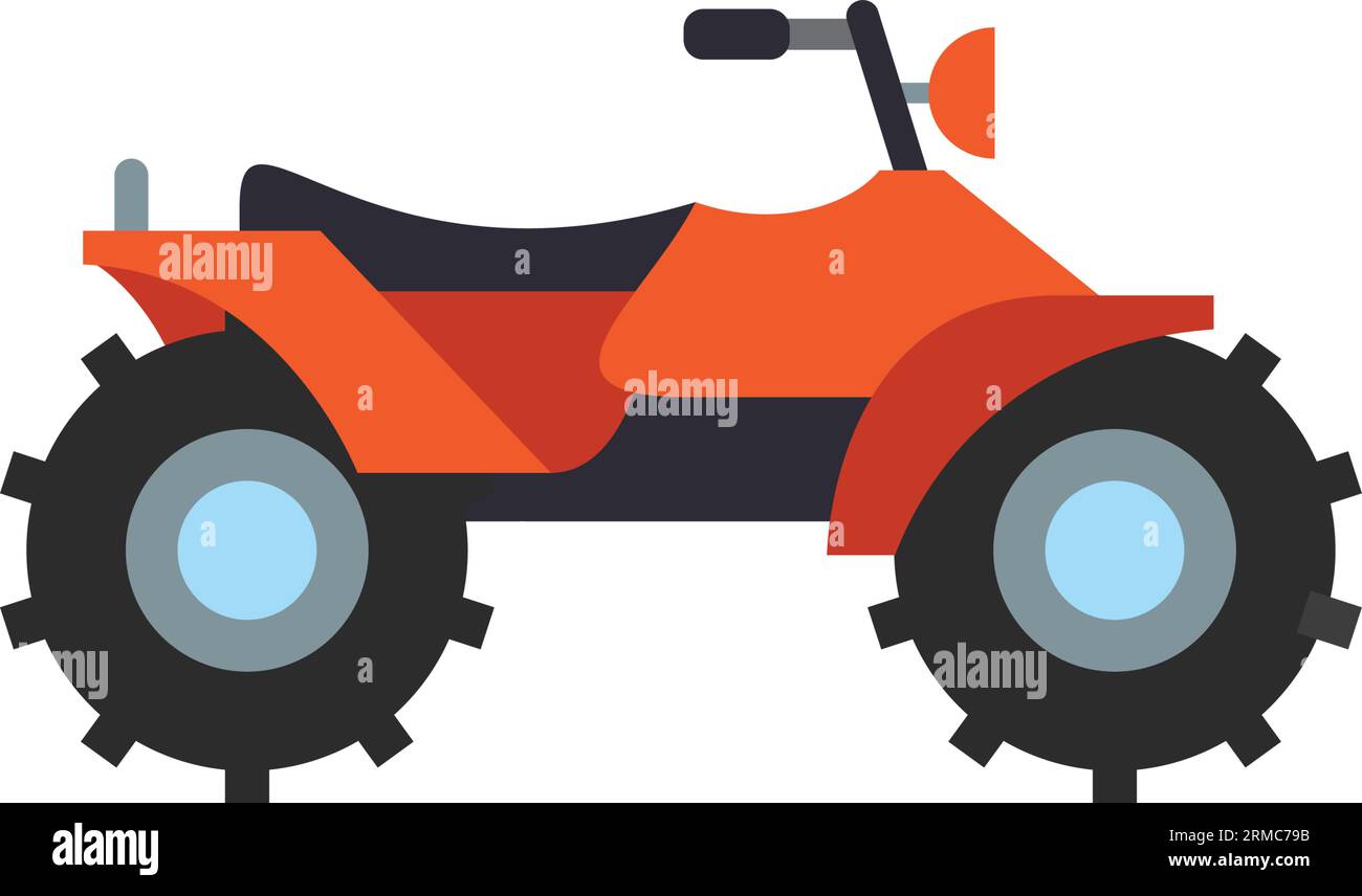 Extreme quad bike icon Stock Vector Images - Alamy