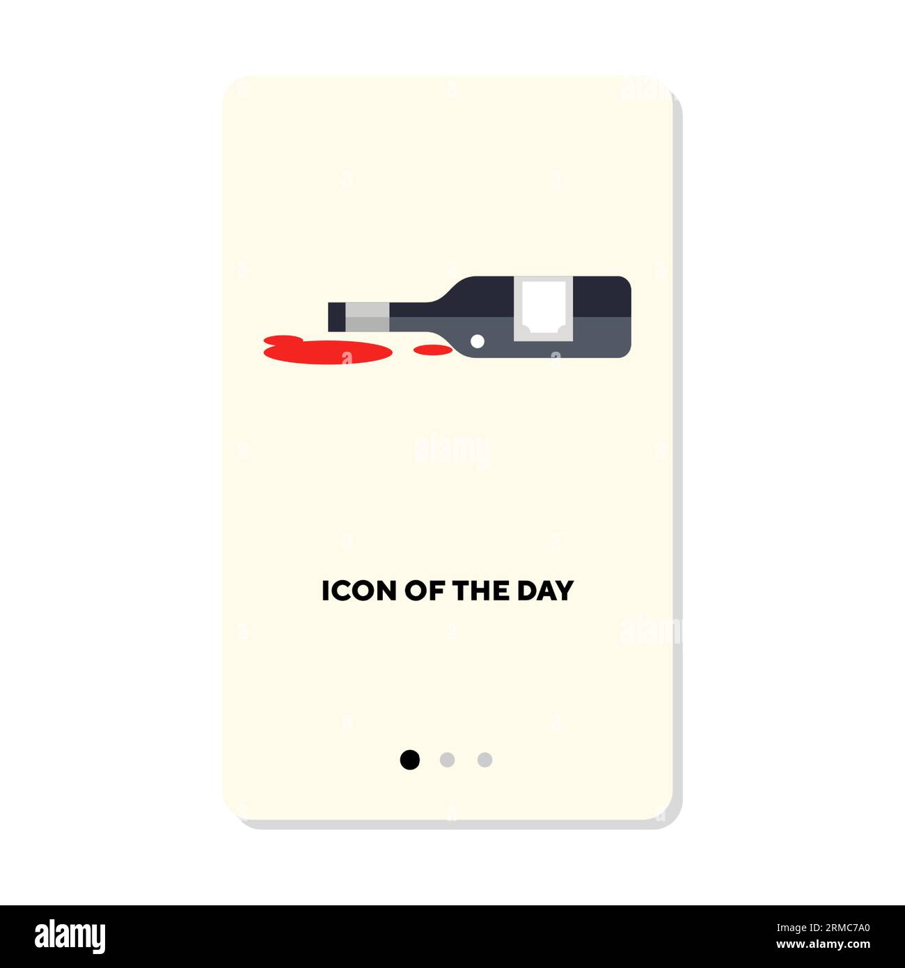 Wine spill flat icon Stock Vector Image & Art - Alamy