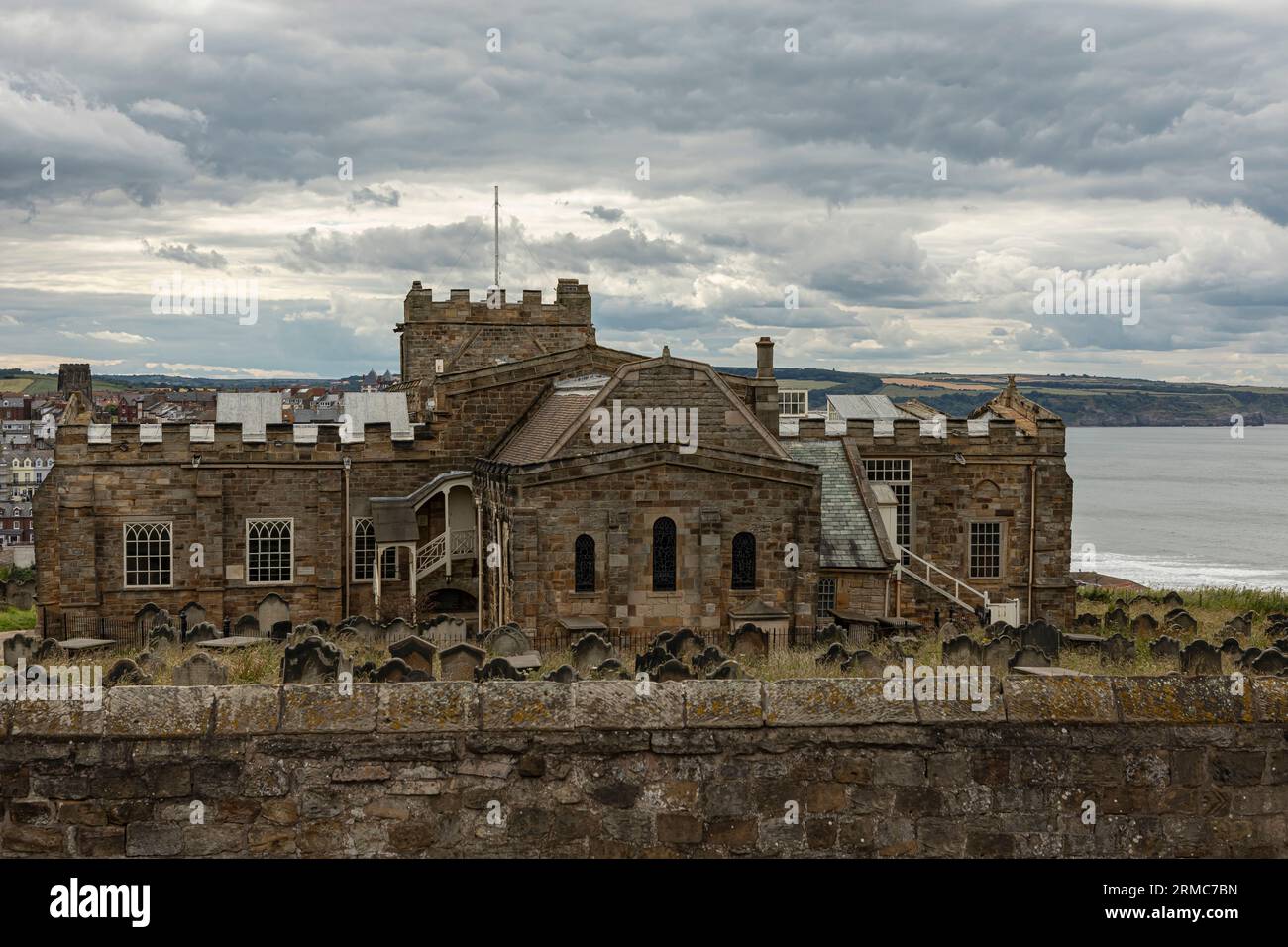 Whitby castle spooky hi-res stock photography and images - Alamy