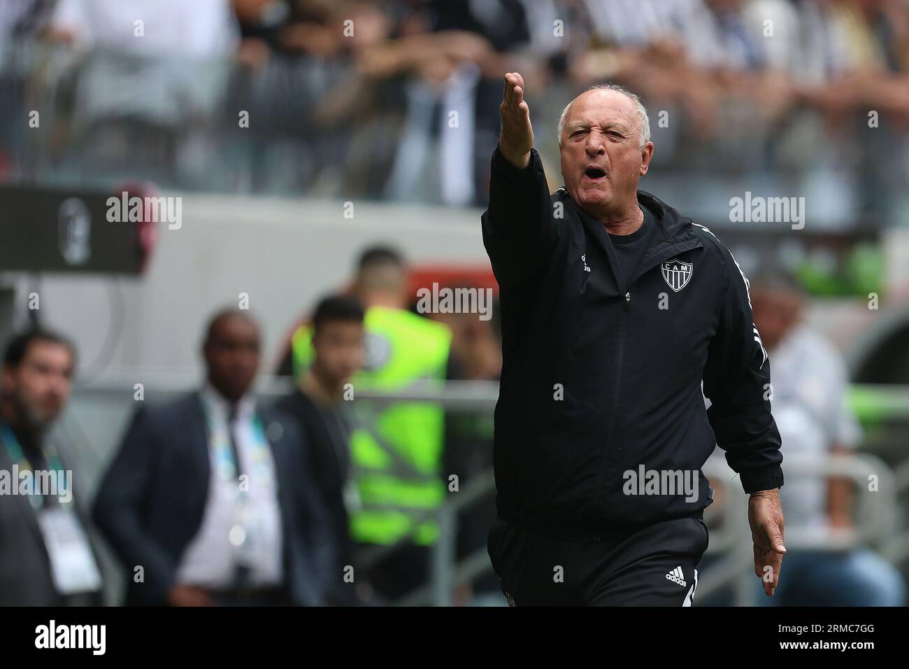 Belo Horizonte, Brazil. 27th Aug, 2023. Arena MRV Tecnico Luiz Felipe ...