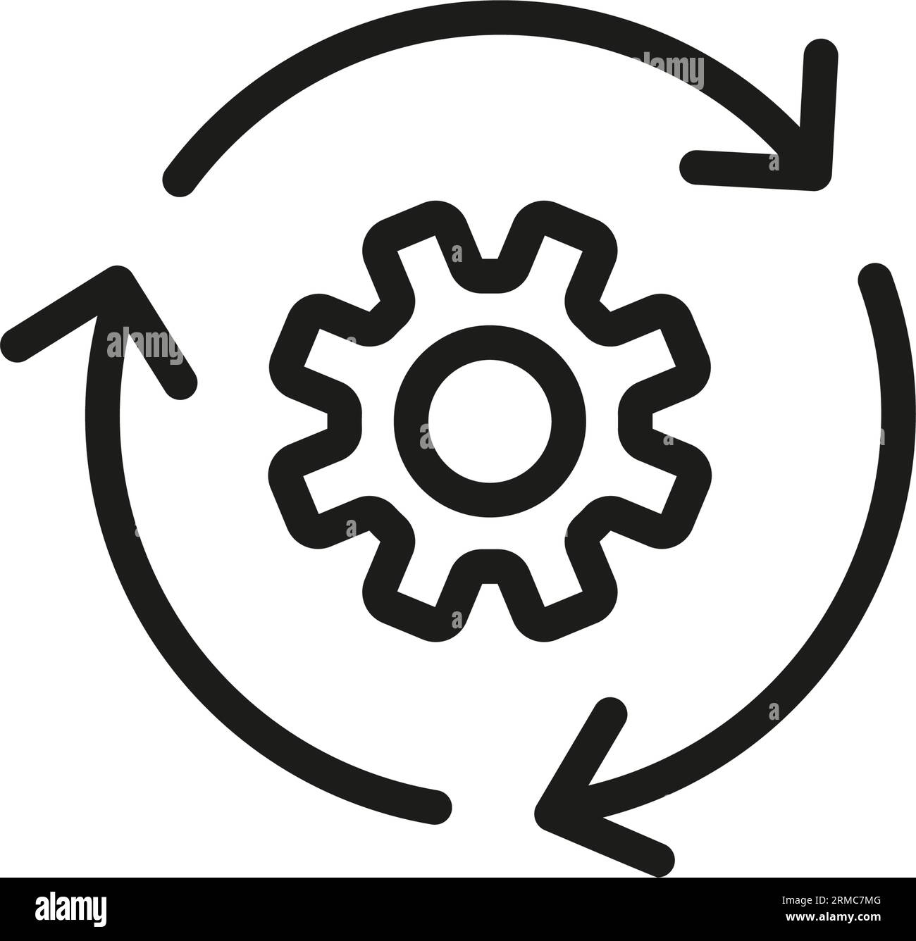 Cycling procedure Stock Vector Images - Alamy