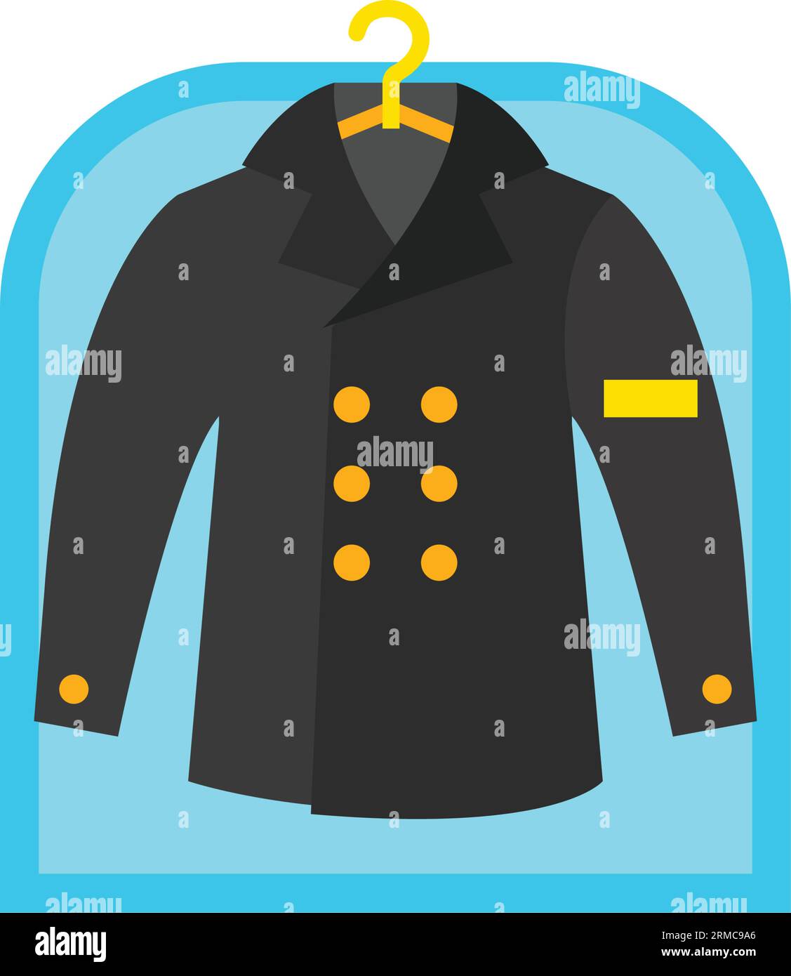 Garment bag dry cleaning Stock Vector Images - Alamy