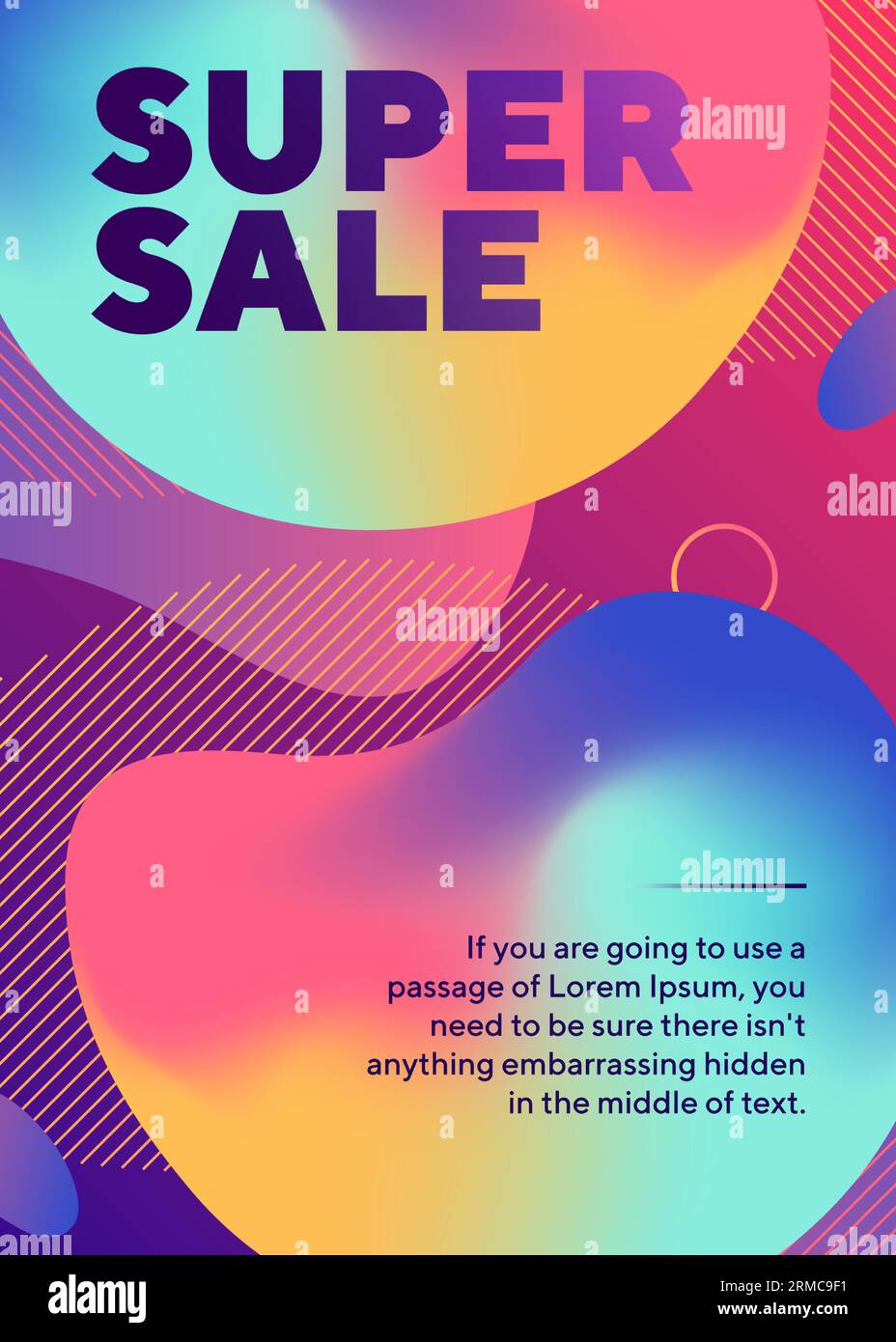 Super sale lettering abstract Stock Vector Images - Alamy