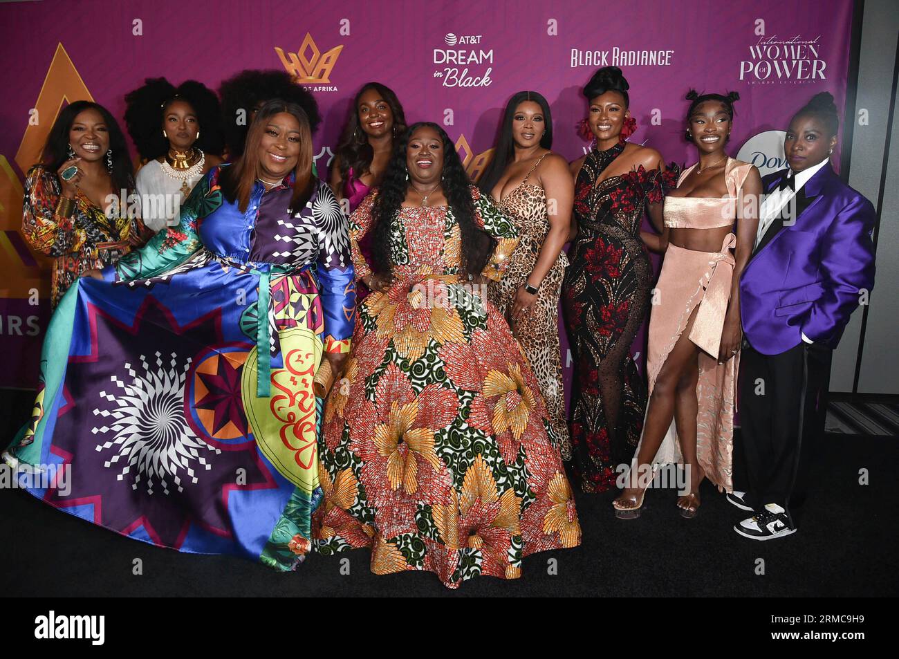 Tina Lifford, from left, Arsema Thomas, Sonia Tucker, Loni Love ...